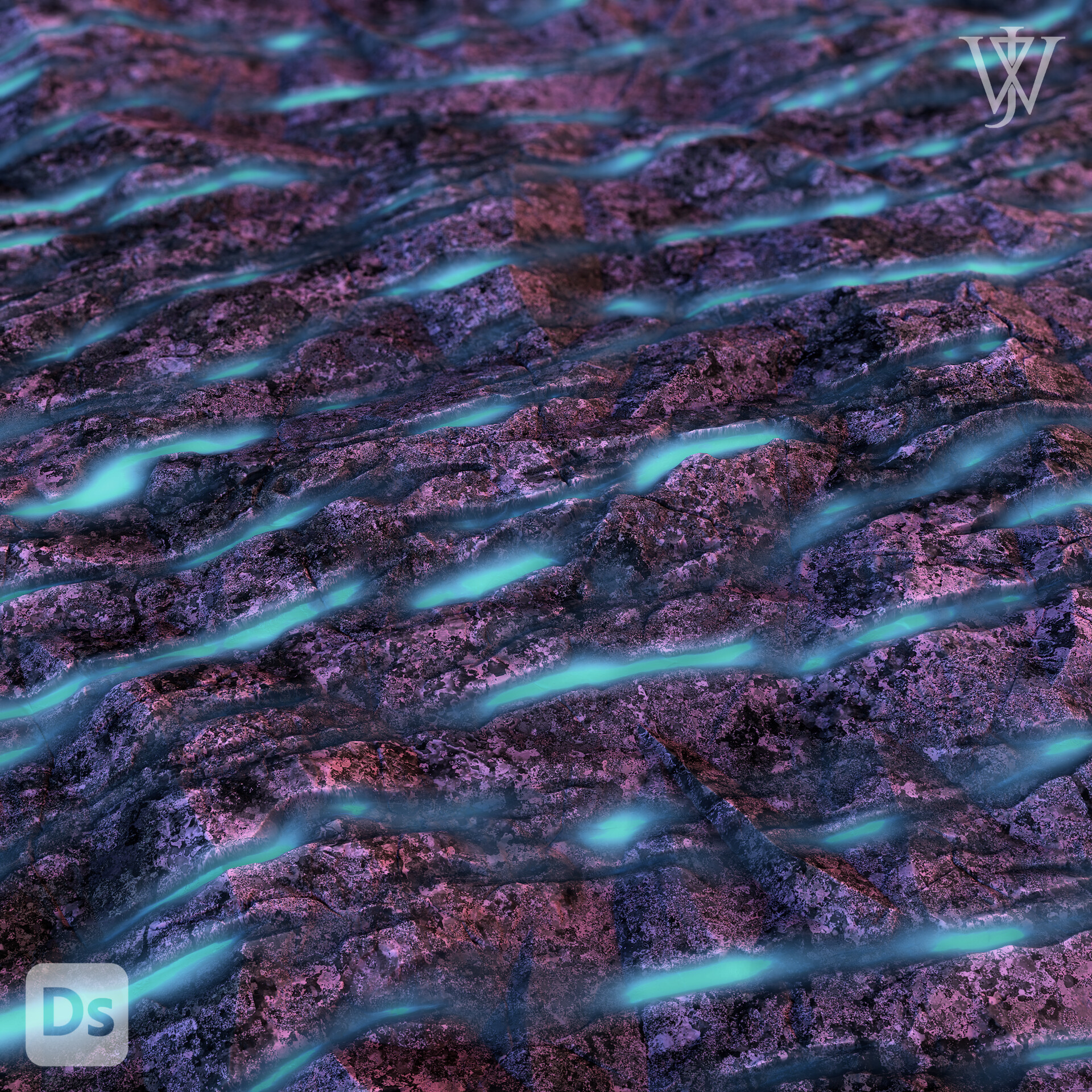 ArtStation - Alien Rock