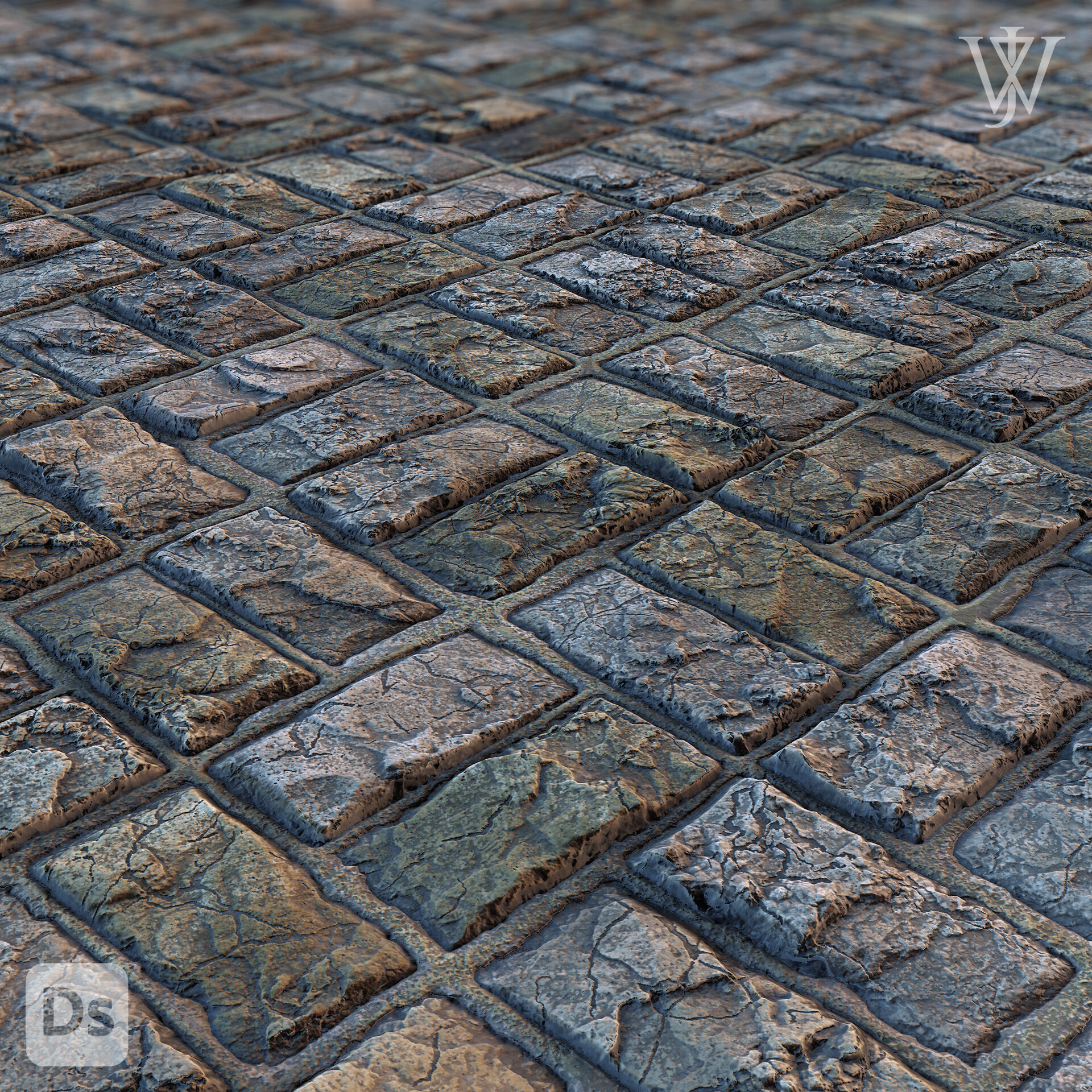 ArtStation - Stone Floor