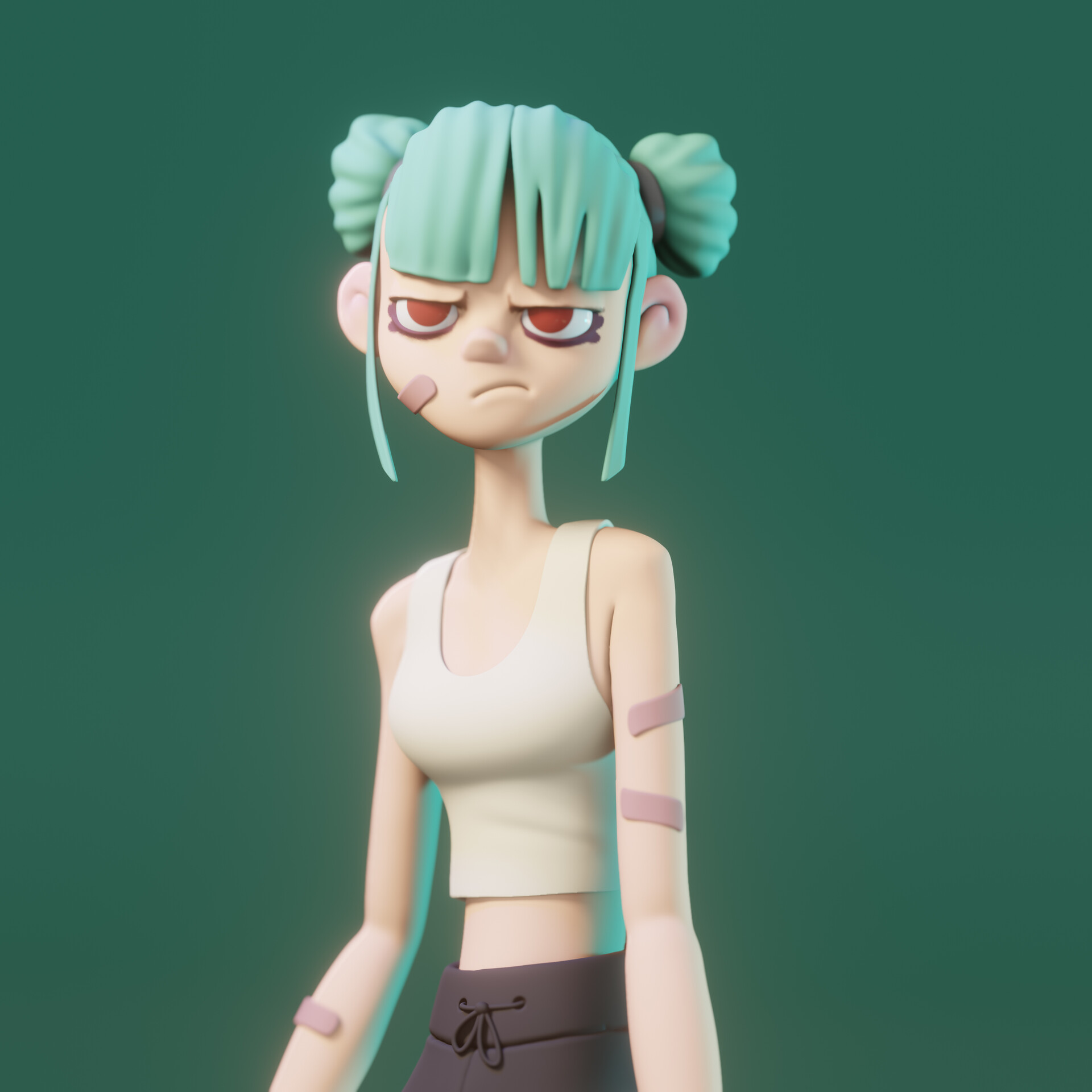 ArtStation - Boxer Girl