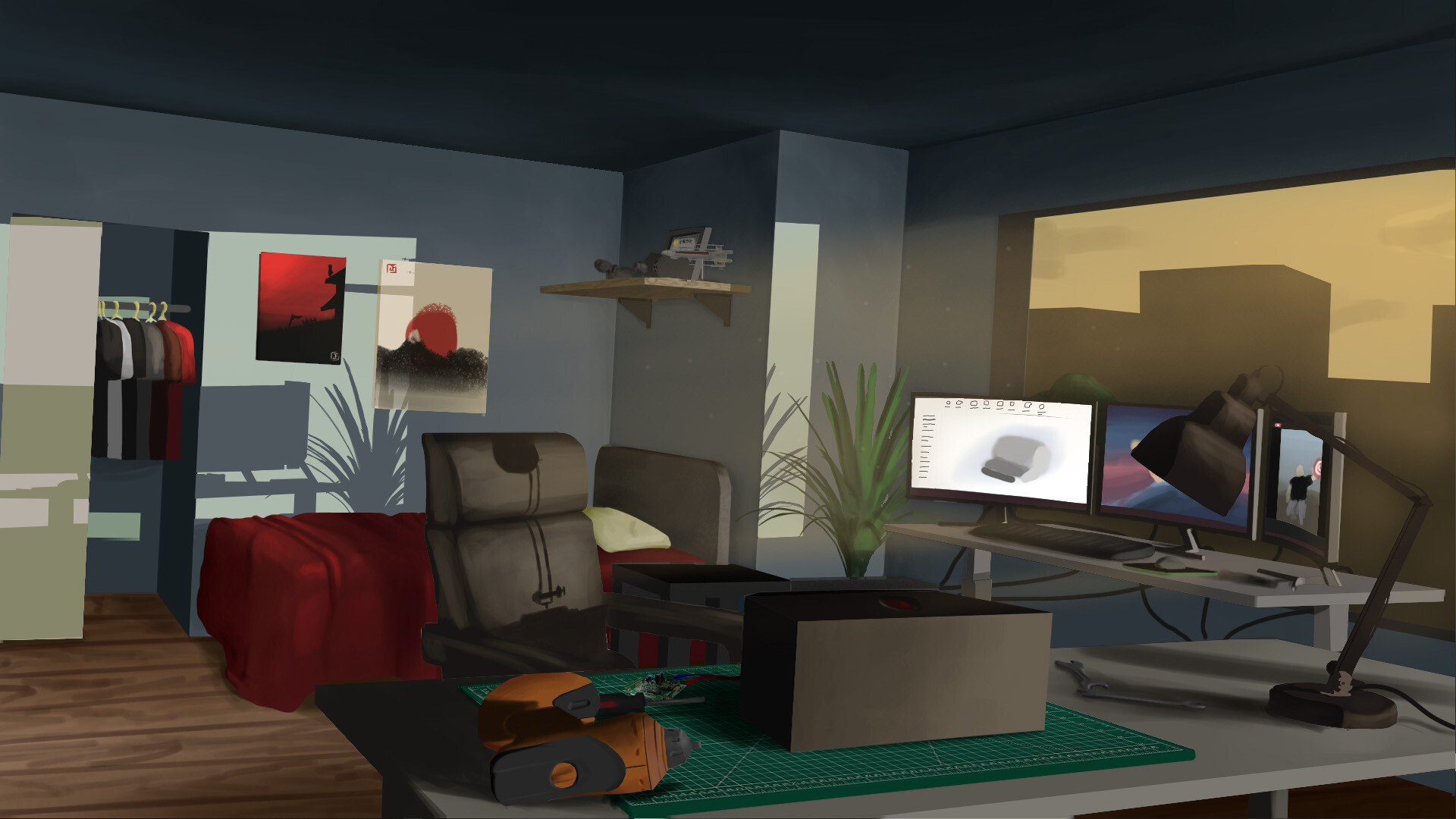 ArtStation - Interior Concept