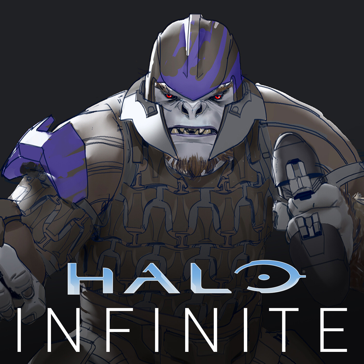 ArtStation - Halo Infinite Enemy Concepts