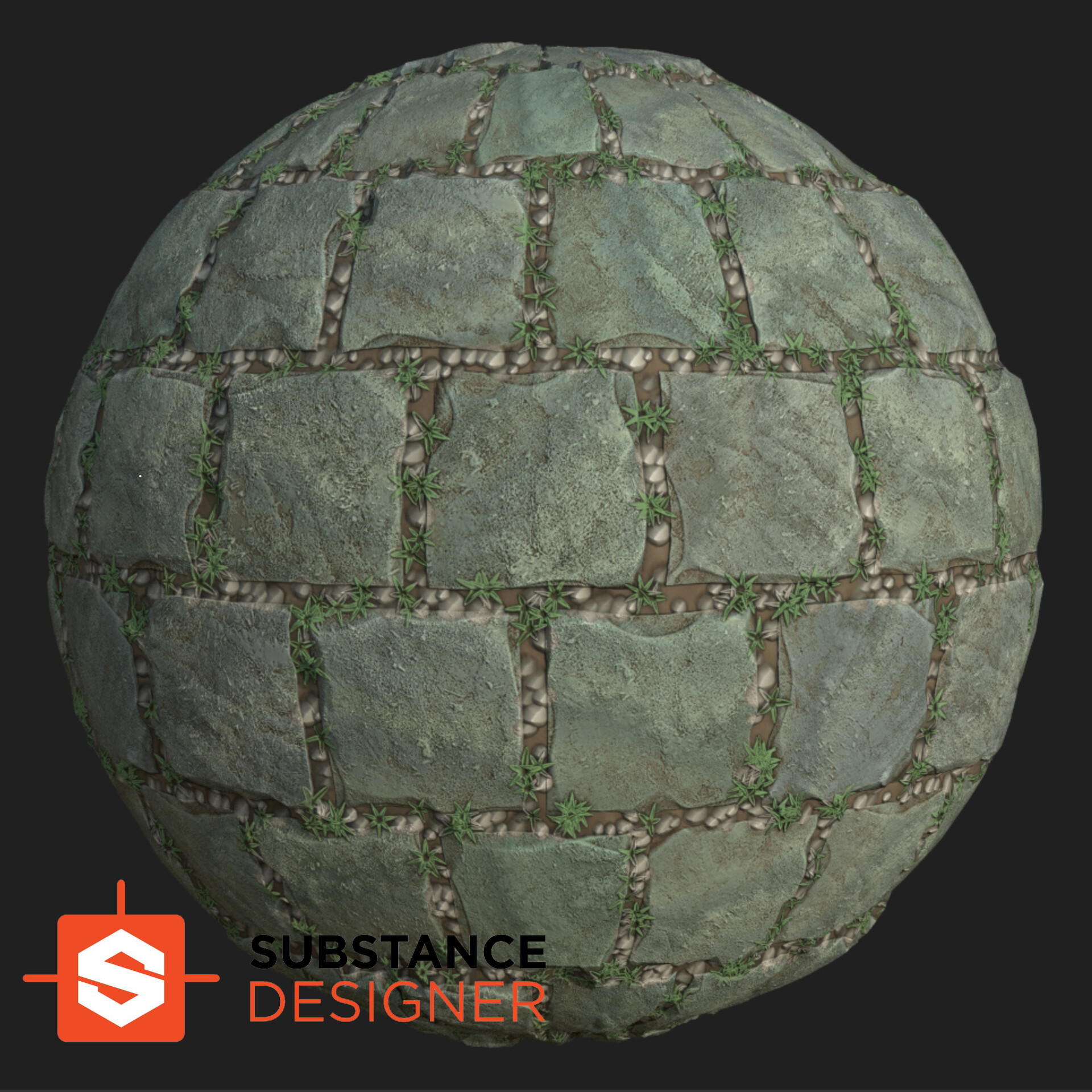 ArtStation - Stone Pavement