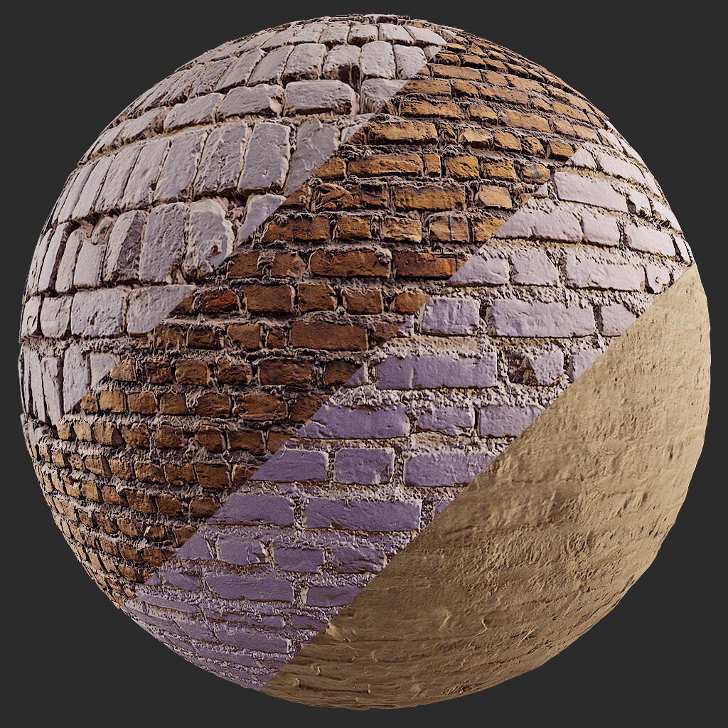 ArtStation - Photogrammetry Session: Rough Bricks