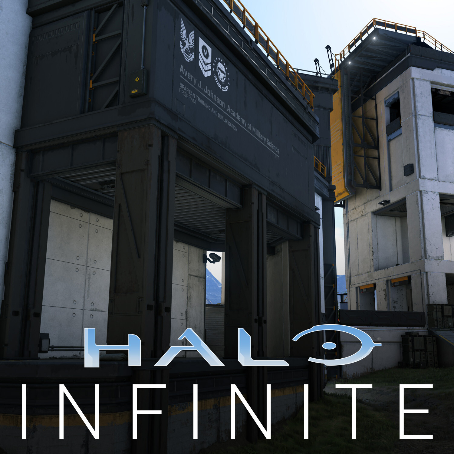 ArtStation - Halo Infinite | MP Map Live Fire