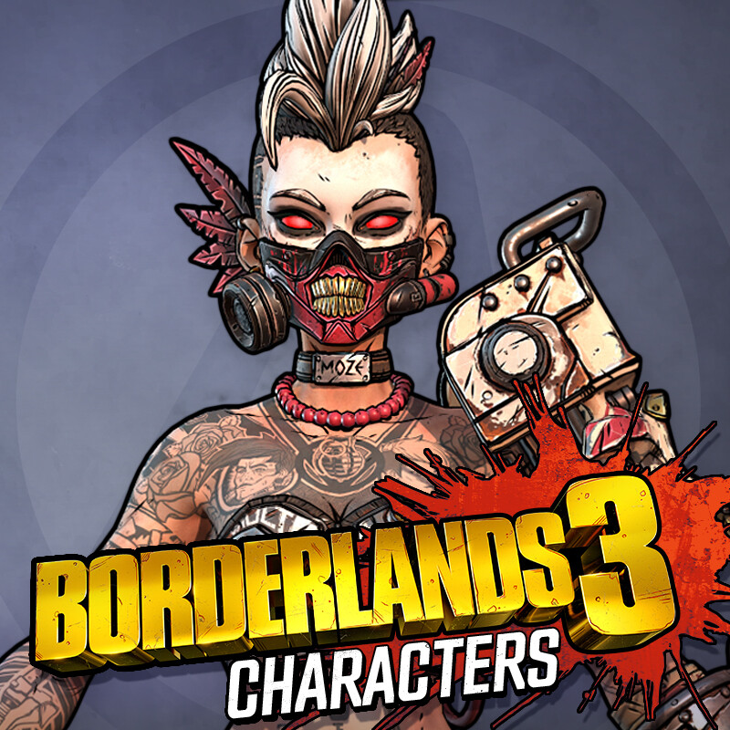 ArtStation - Moze - Saint of Iron skin