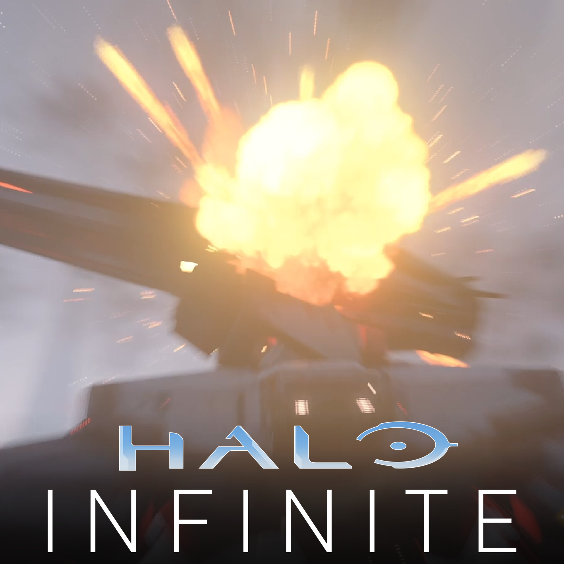 ArtStation - Halo Infinite FX - Anti Air Gun Explosion