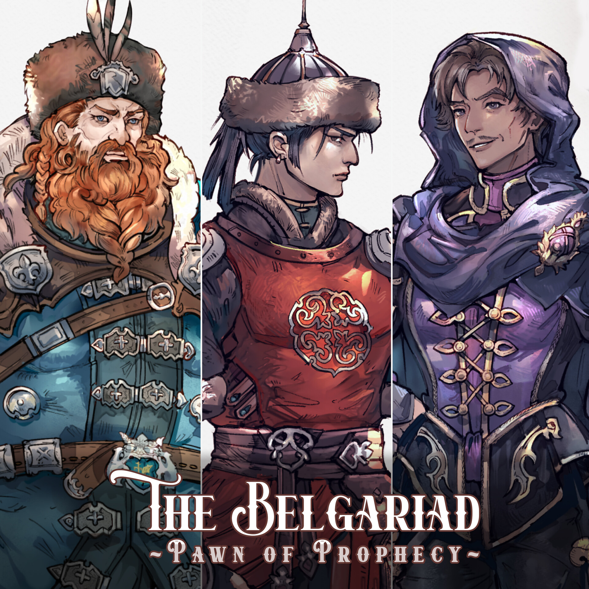 ArtStation - JRPG Fantasy: Belgariad Character Designs