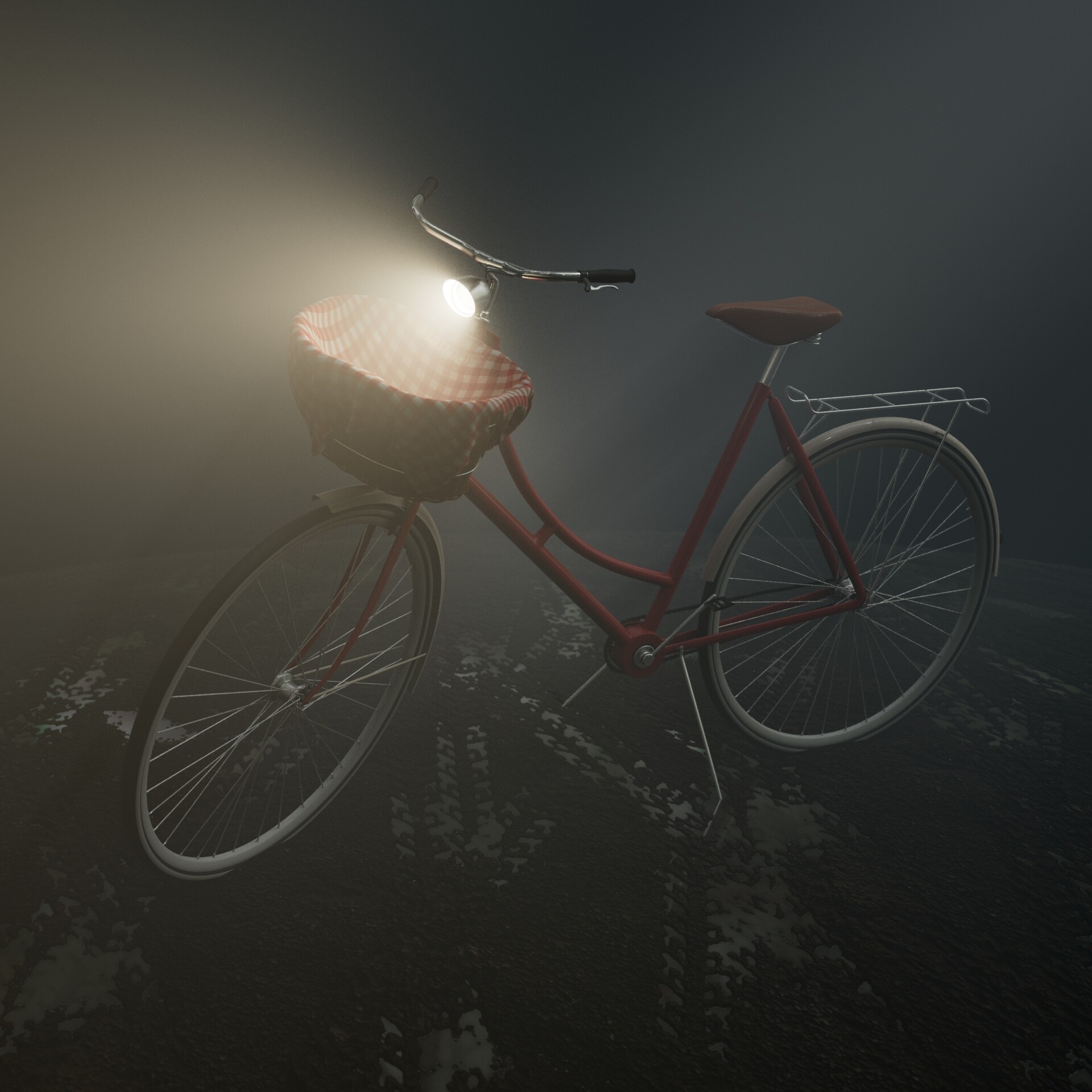 ArtStation - Cruiser Bike