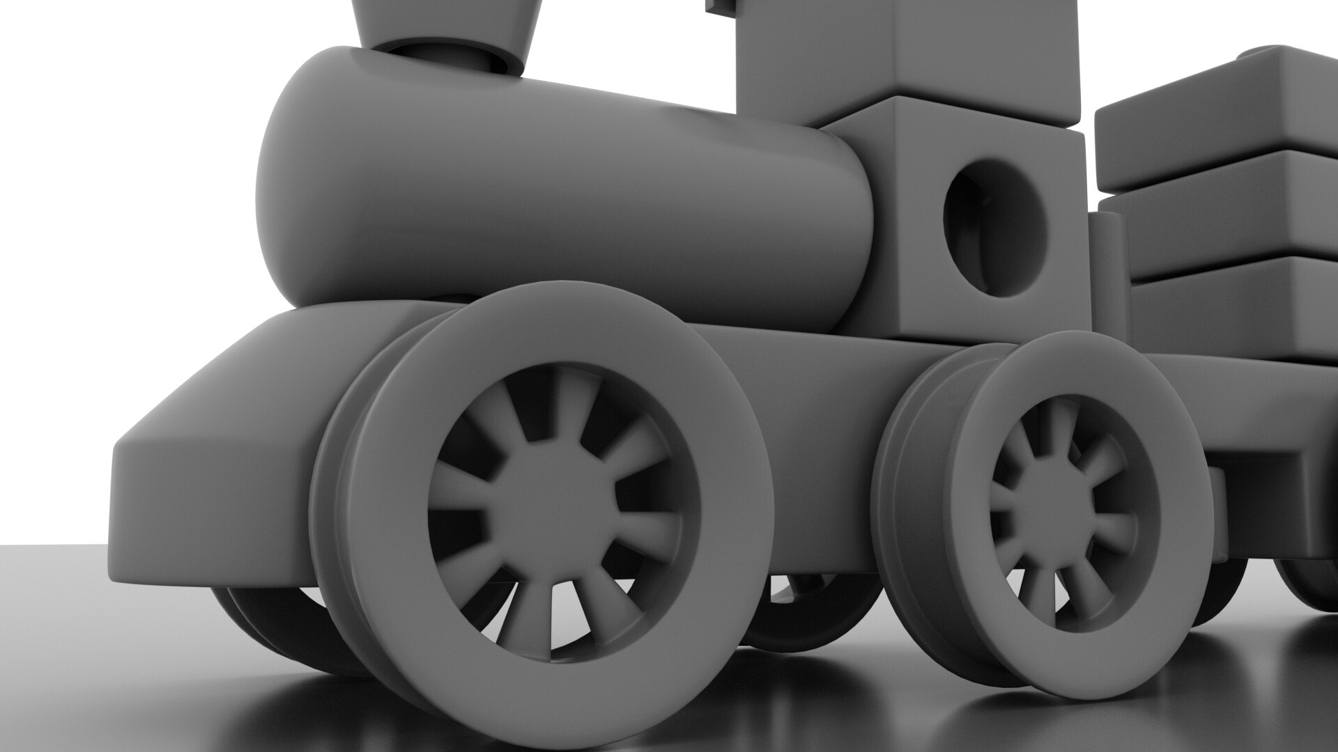 ArtStation - Toy Train