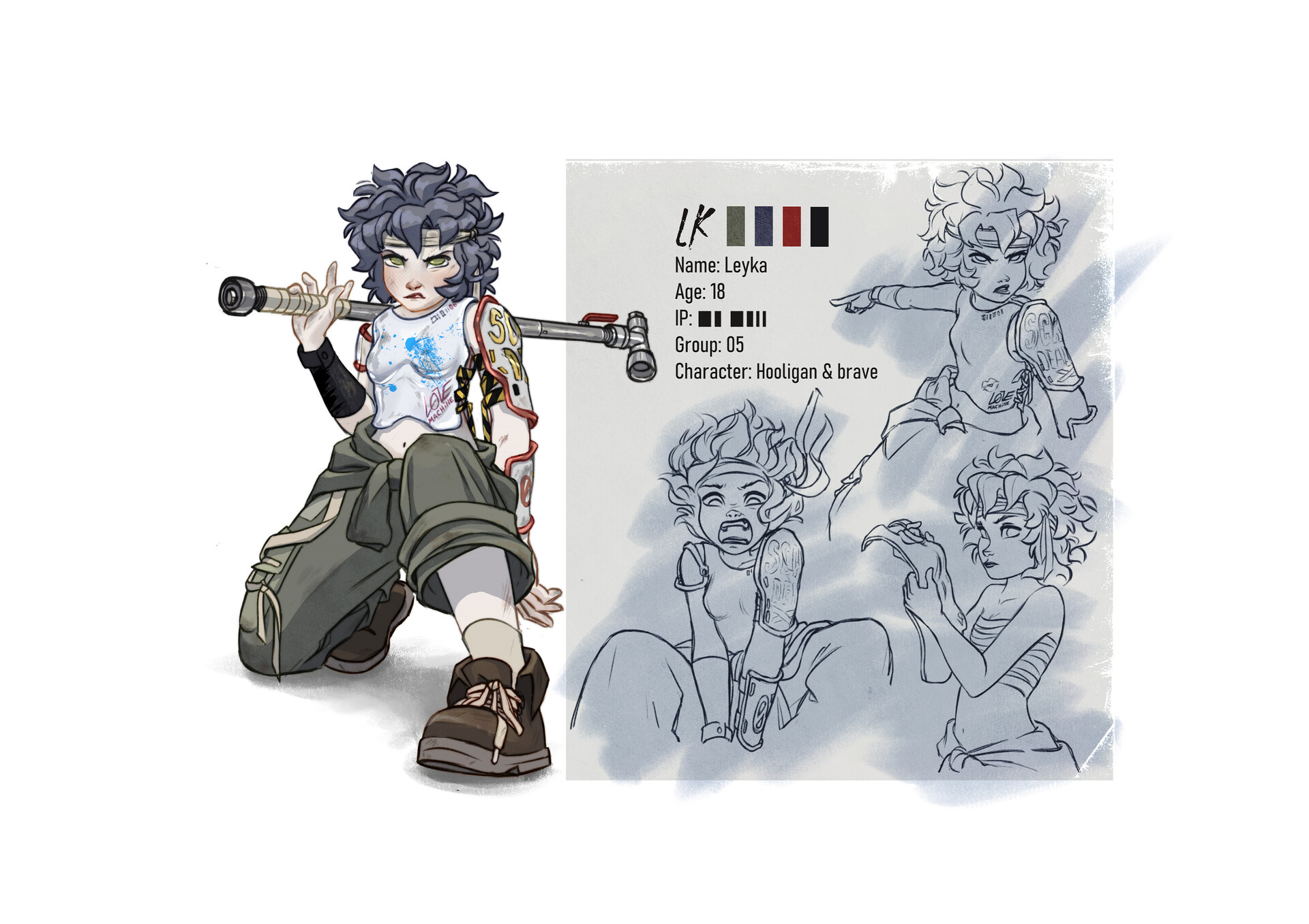 ArtStation - Oc: Leyka