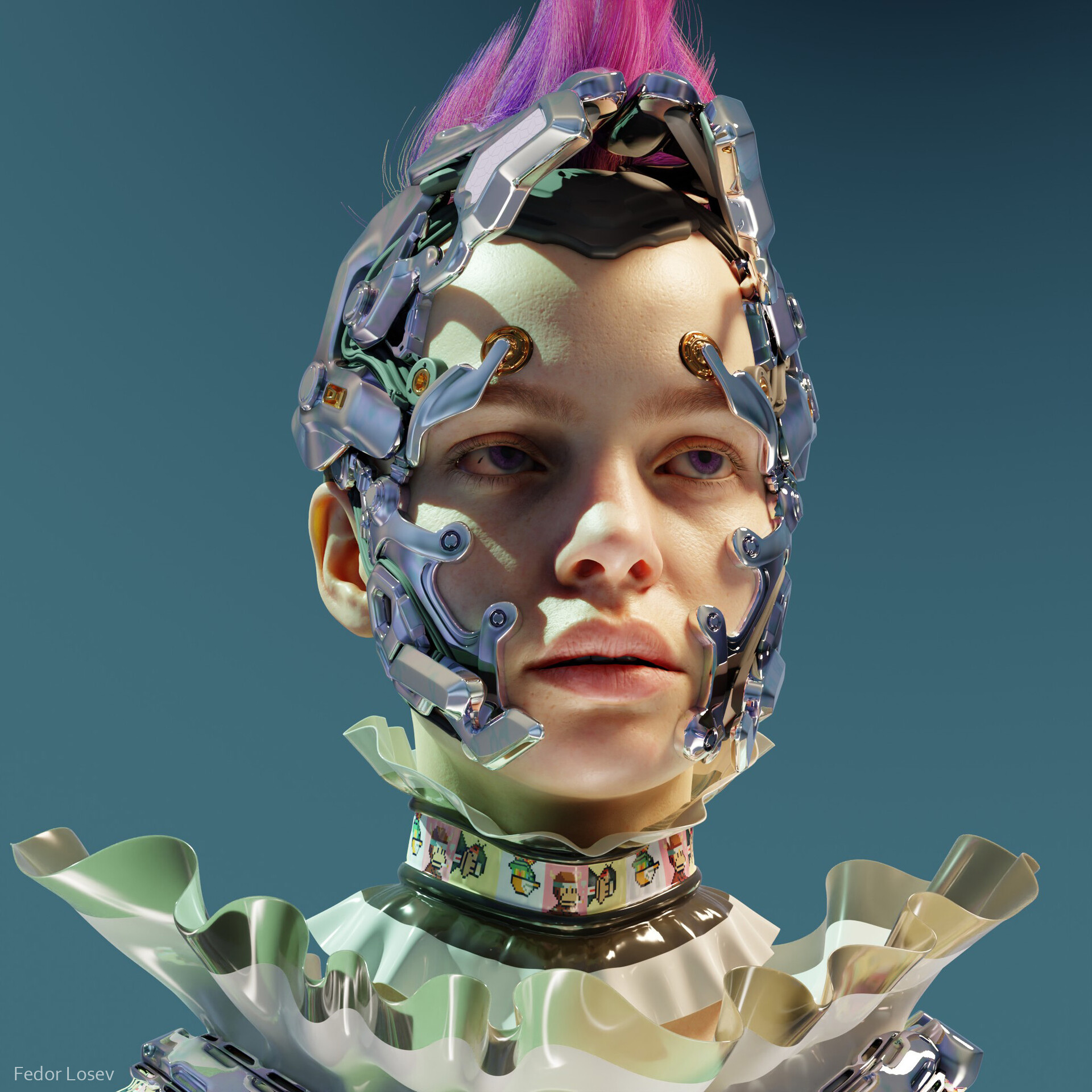 ArtStation - Cyber fashion 04