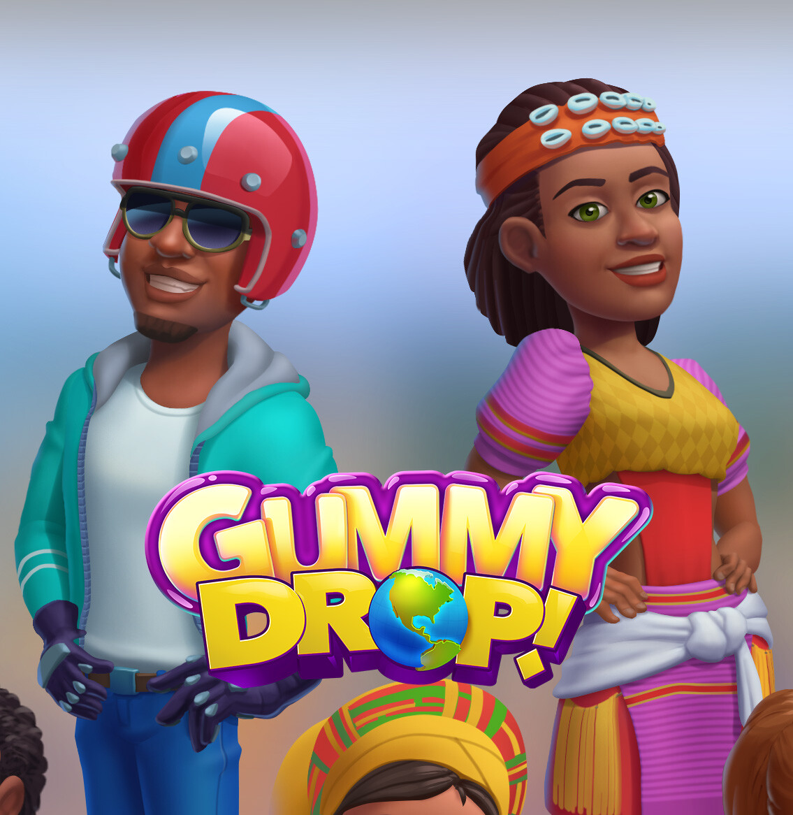 ArtStation - Some Gummy Drop characters