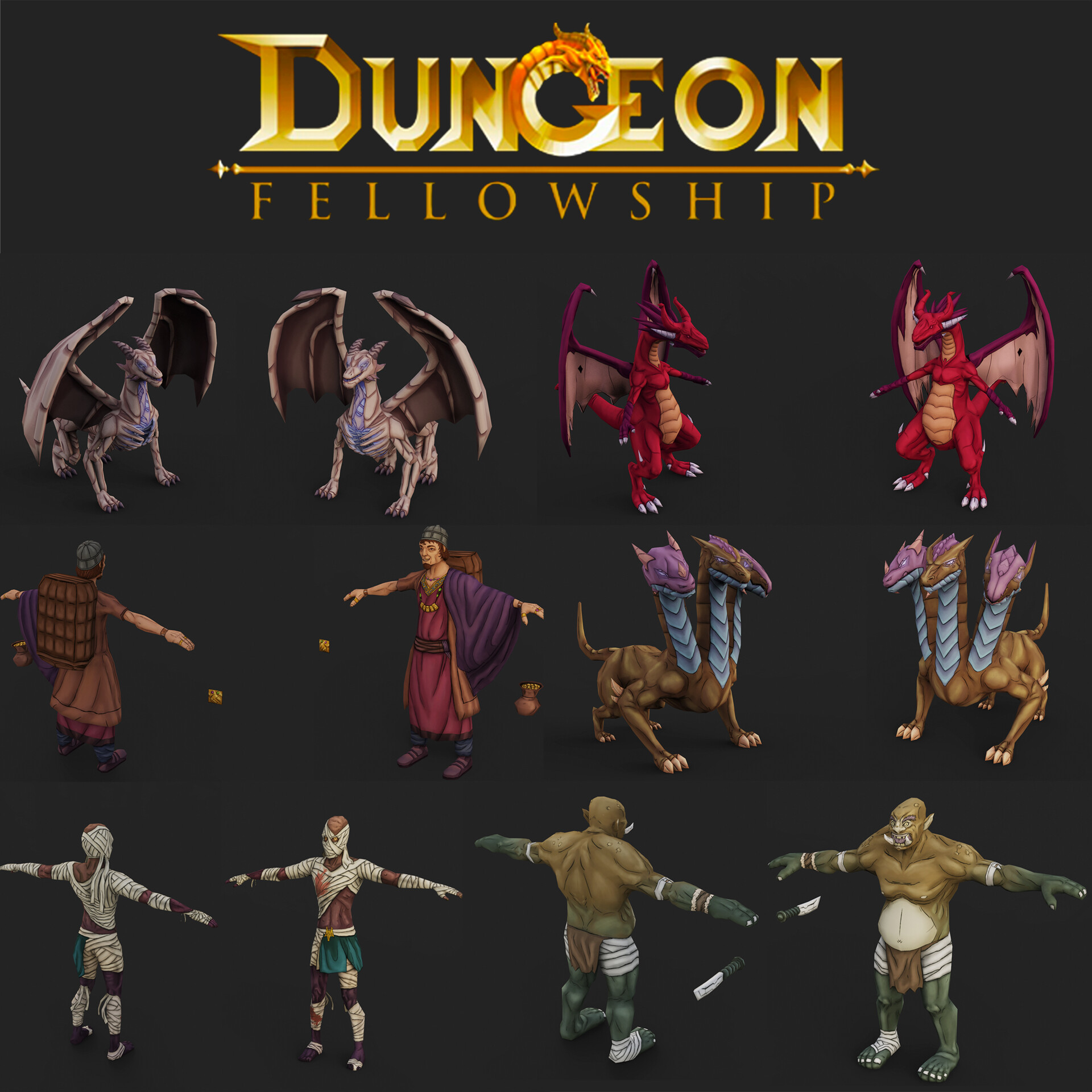 ArtStation - Game Characters