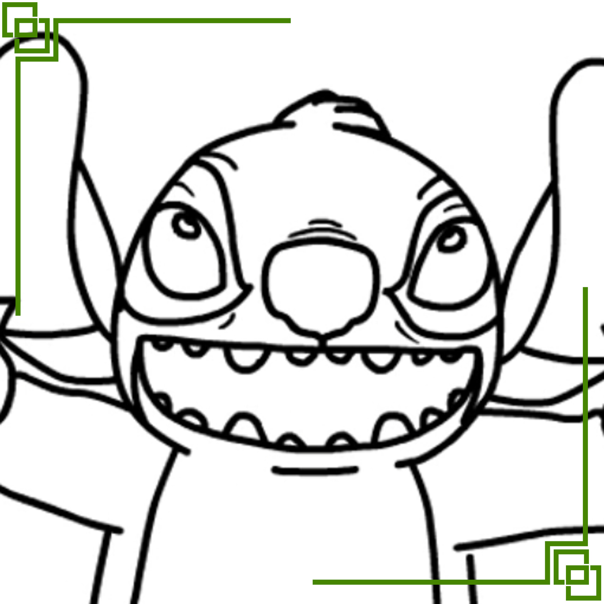 ArtStation - The Surprised Stitch - Frame-by-Frame Animation Study