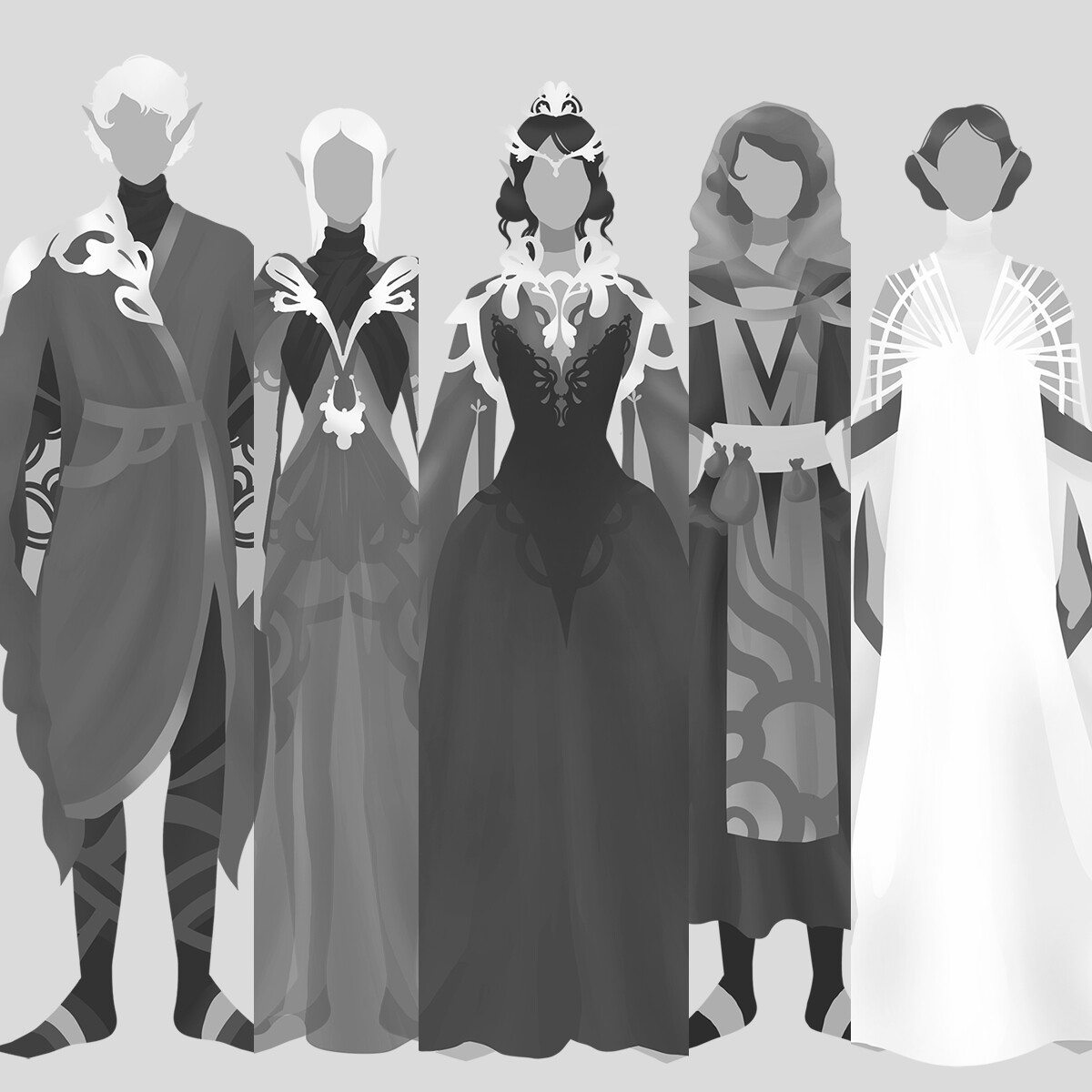 ArtStation - concept art of elvish fraction