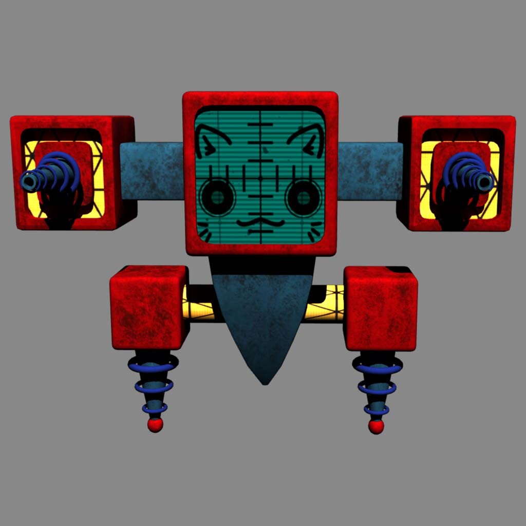 ArtStation - Robobit: Faulty Stock (Game Jam Project)