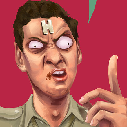 ArtStation - Arnold Rimmer Yelling about Foods