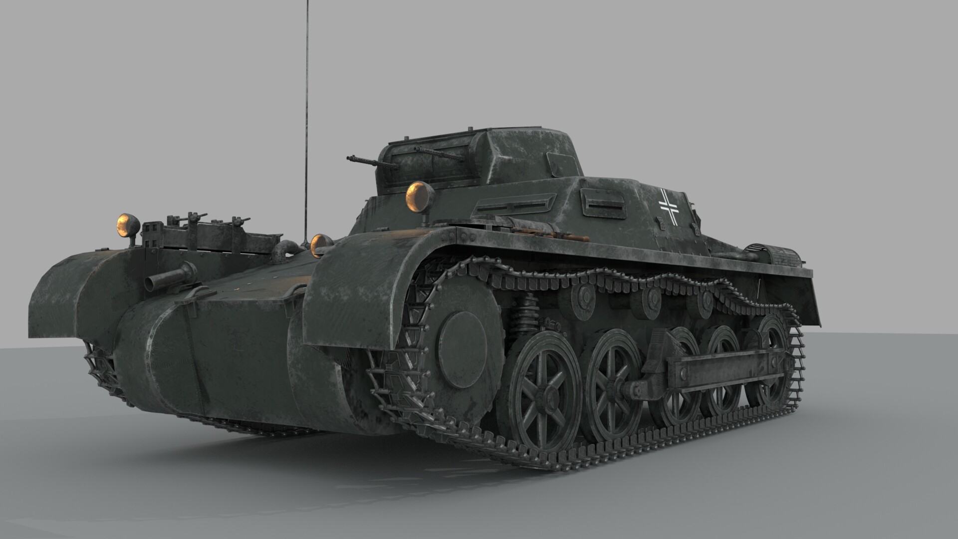 ArtStation - Panzer 1 / Sd.Kfz.101