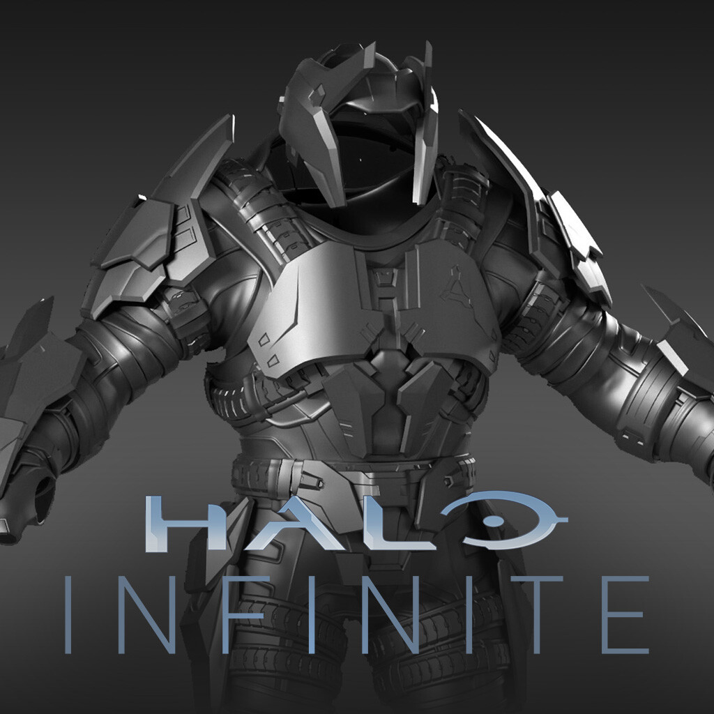 ArtStation - Halo Infinite 3D Mesh