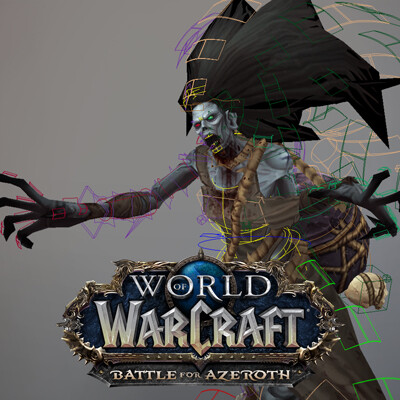 ArtStation - World of Warcraft: Battle for Azeroth - Drustvar Hag Rig