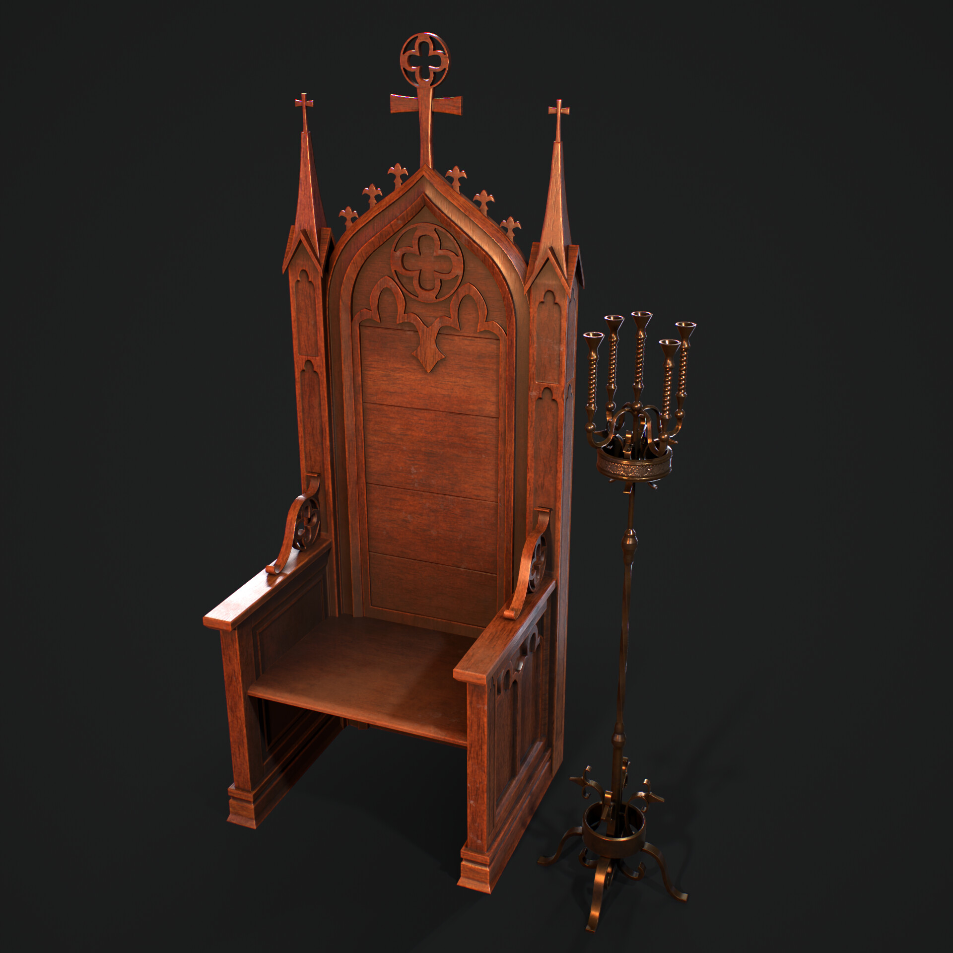 ArtStation - Medieval Church Props