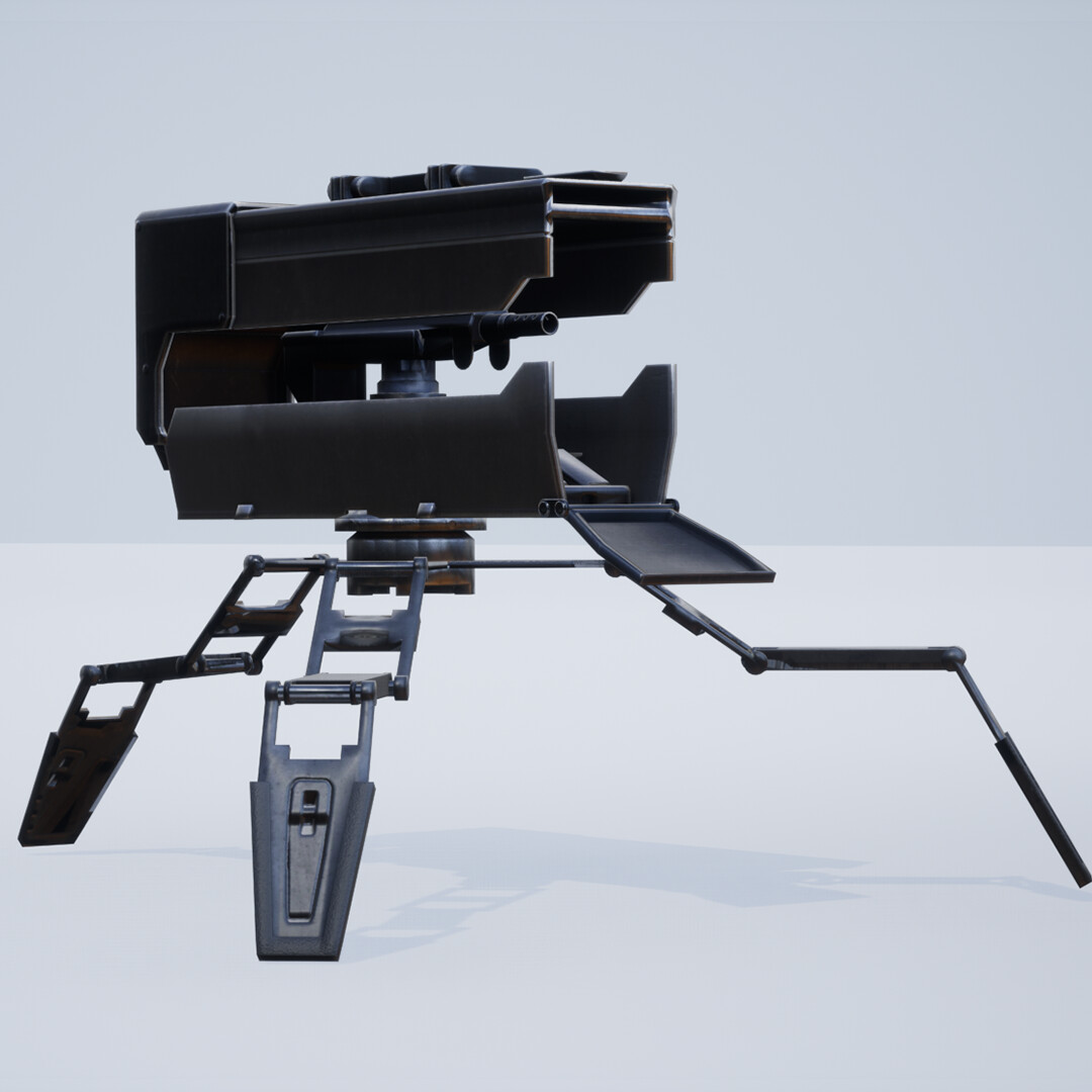 ArtStation - Turret Defense Animation