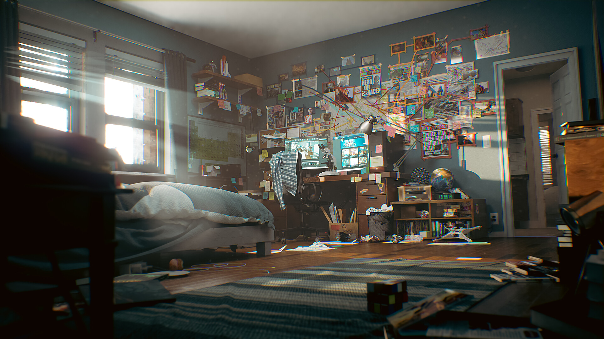 ArtStation - Miles Morales Room [Unreal Engine 4]