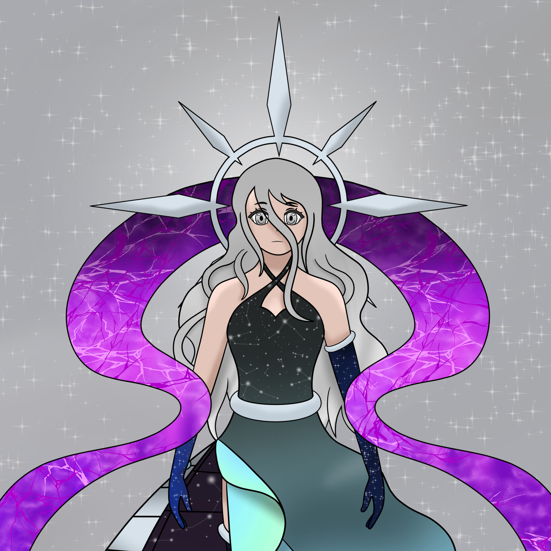 ArtStation - Galactic Goddess: Alice - Character Concept Art