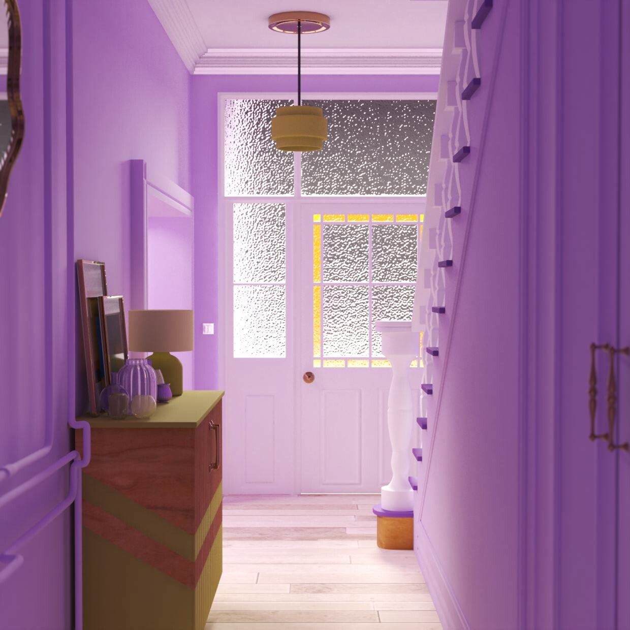 ArtStation - Purple Room