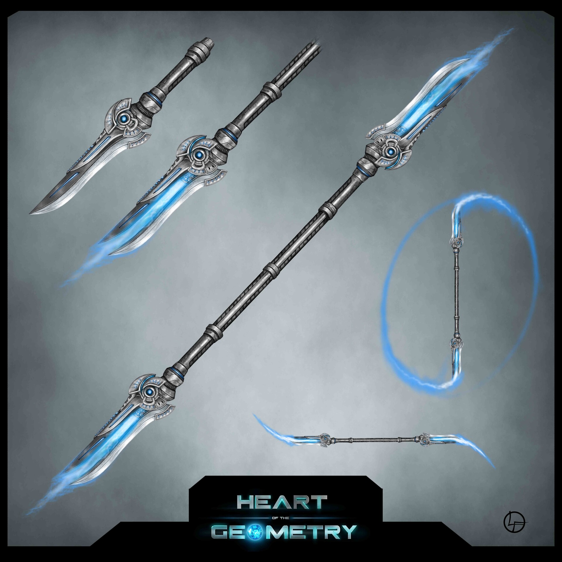 ArtStation - Heart of the Geometry, x weapon