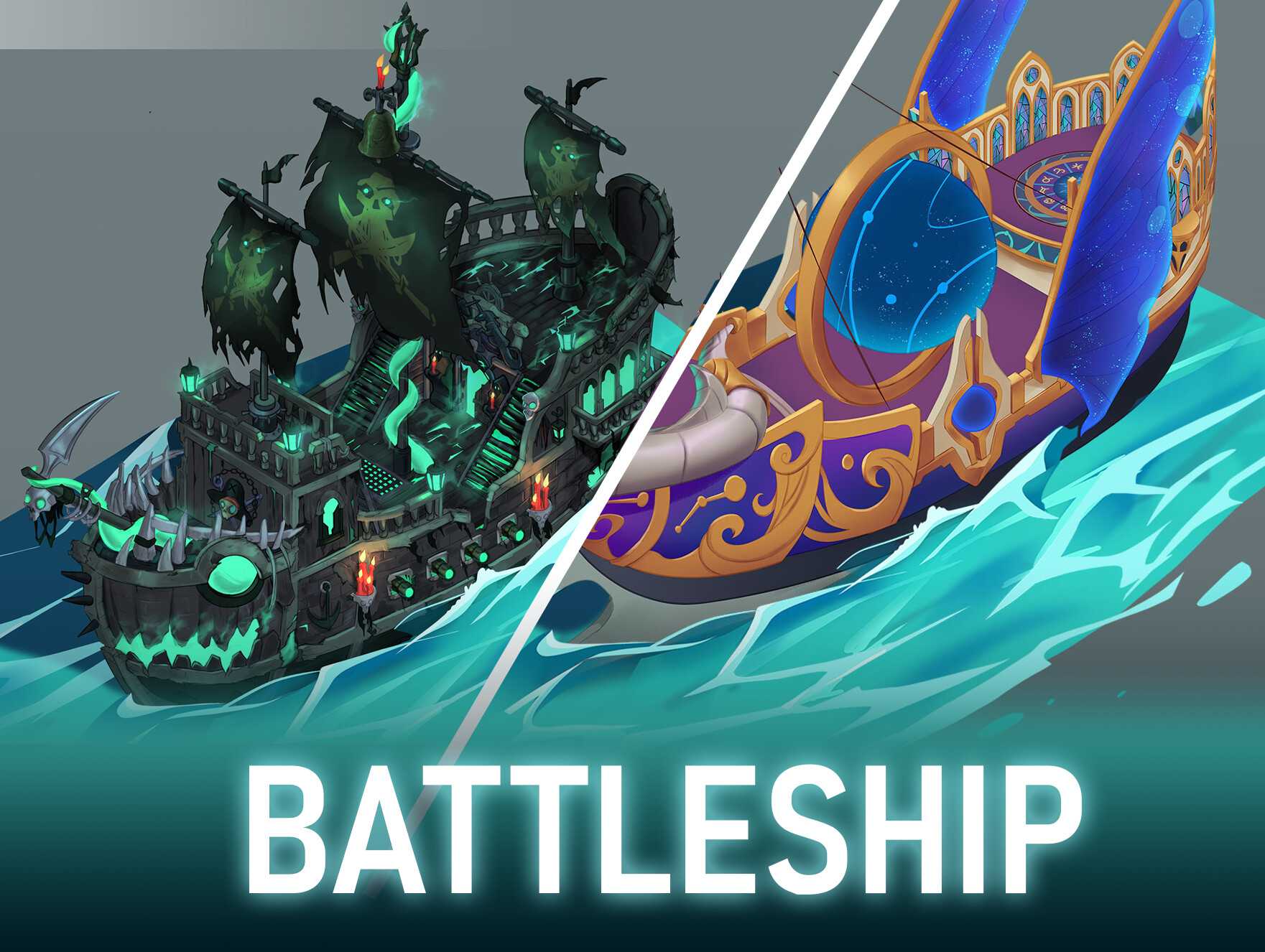 ArtStation - BattleShip Project