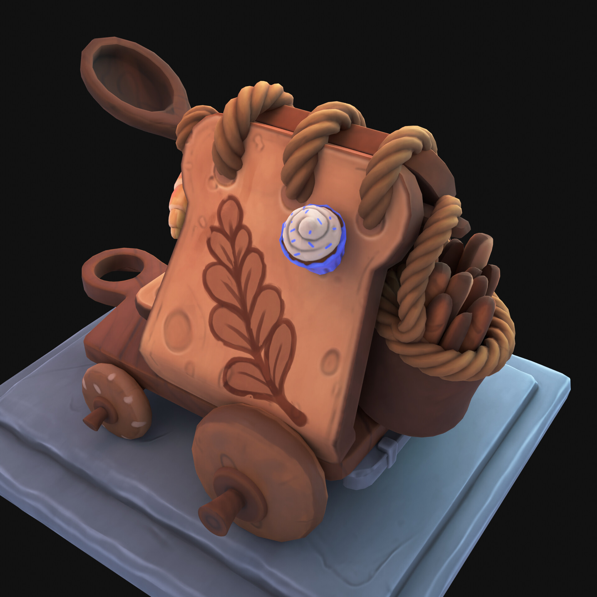 ArtStation - Bakery Cart