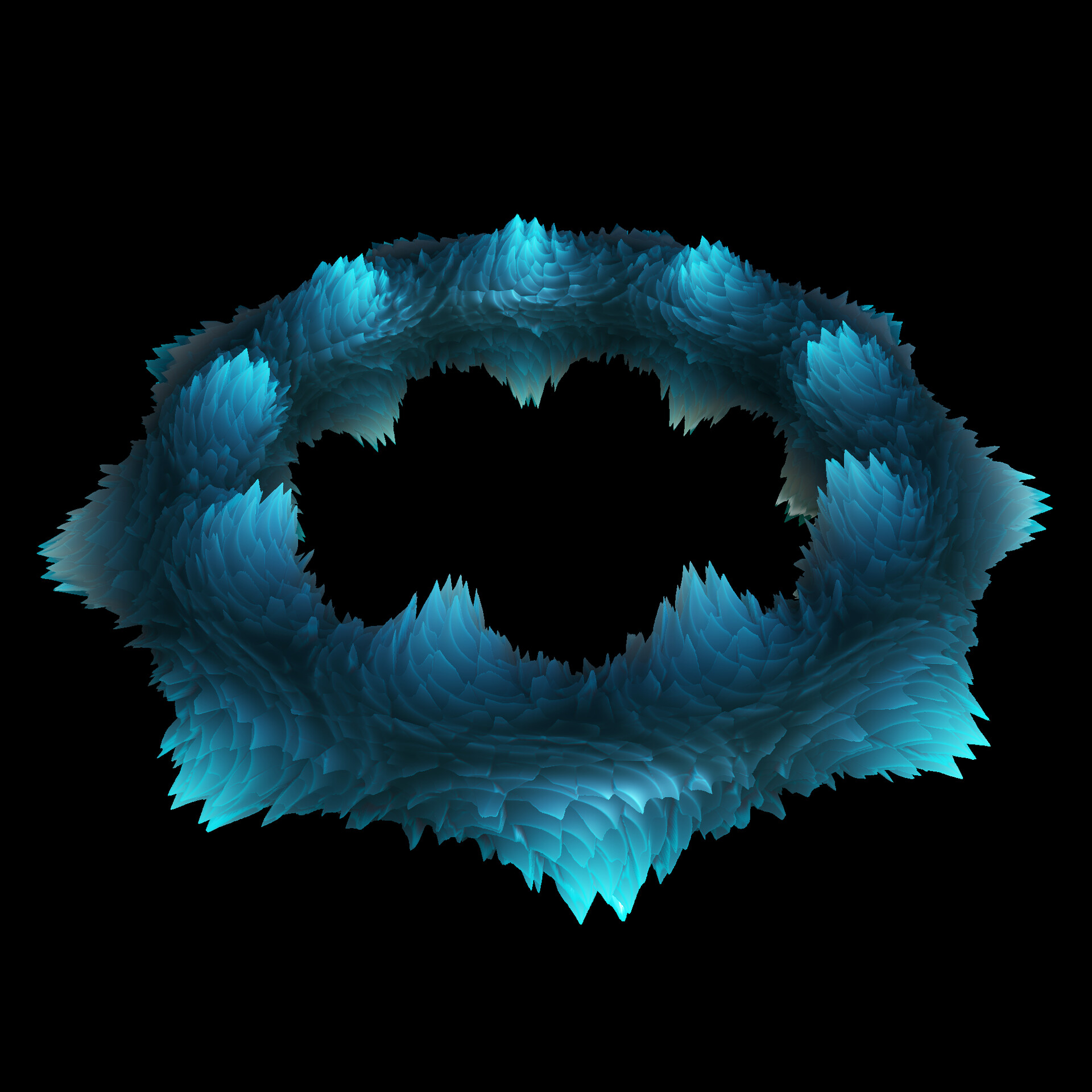 ArtStation - Ice scales fantasy material