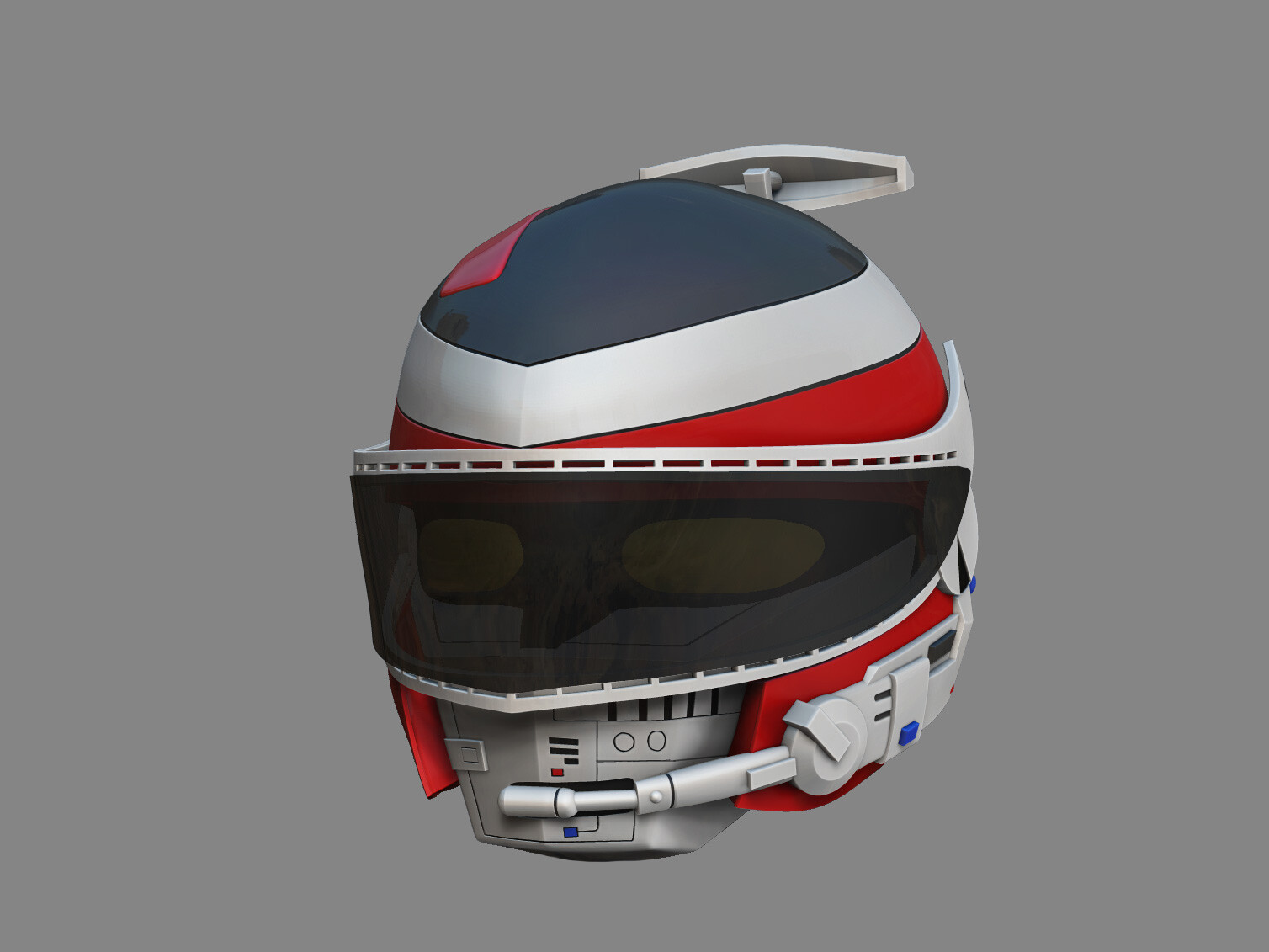 ArtStation - Winspector Fire helmet for cosplay