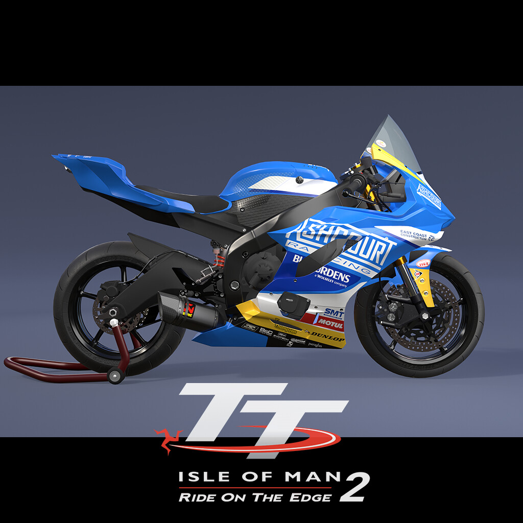 ArtStation - TT Isle of Man : Ride on the Edge 2 Yamaha R6 Lee JOHNSTON