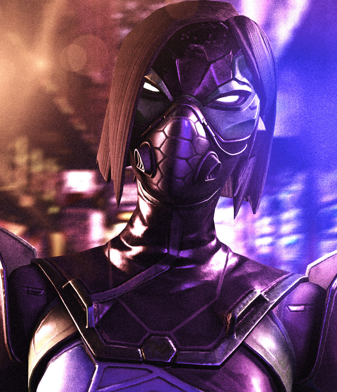 ArtStation - valorant viper portrait