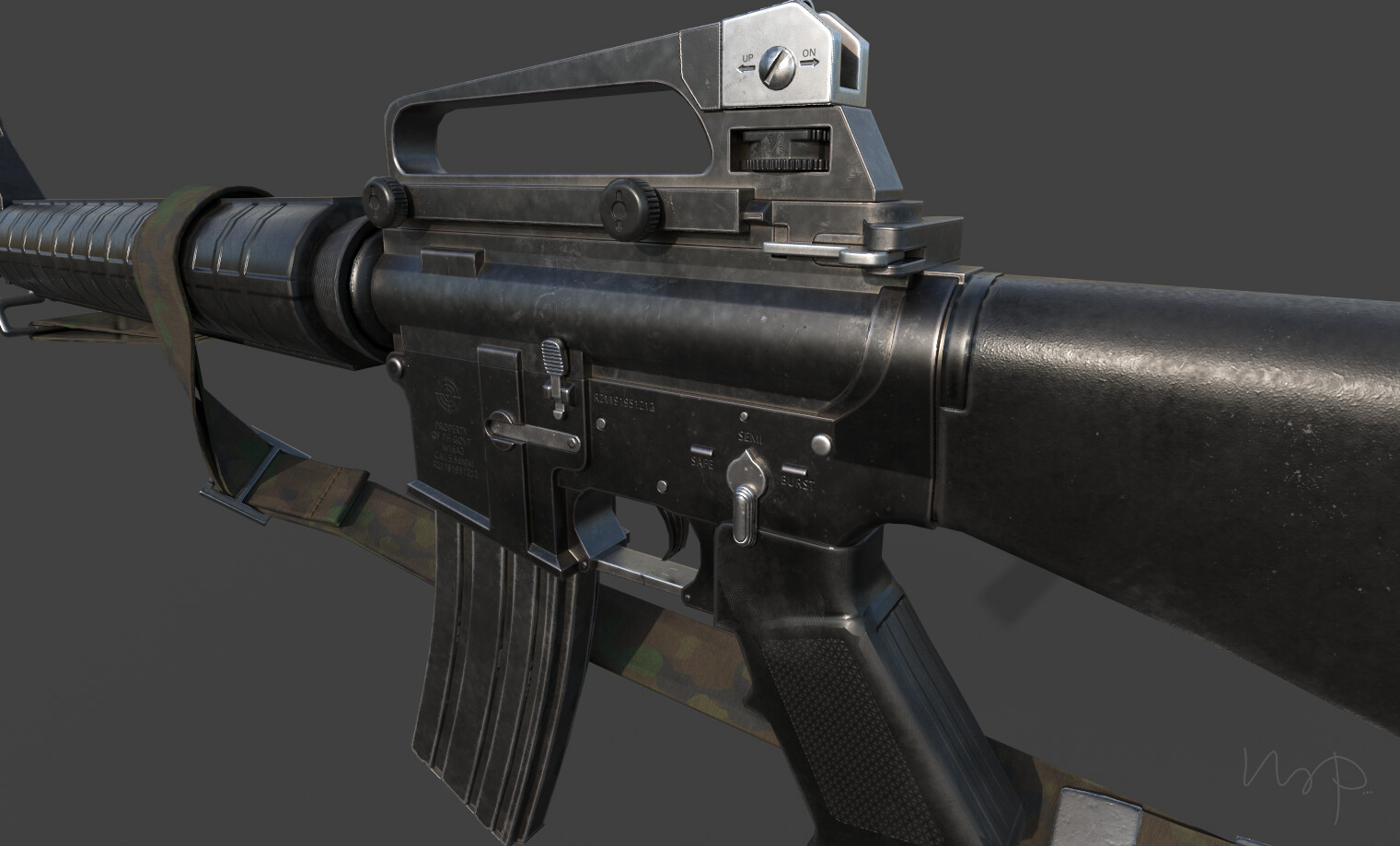 ArtStation - M16A2