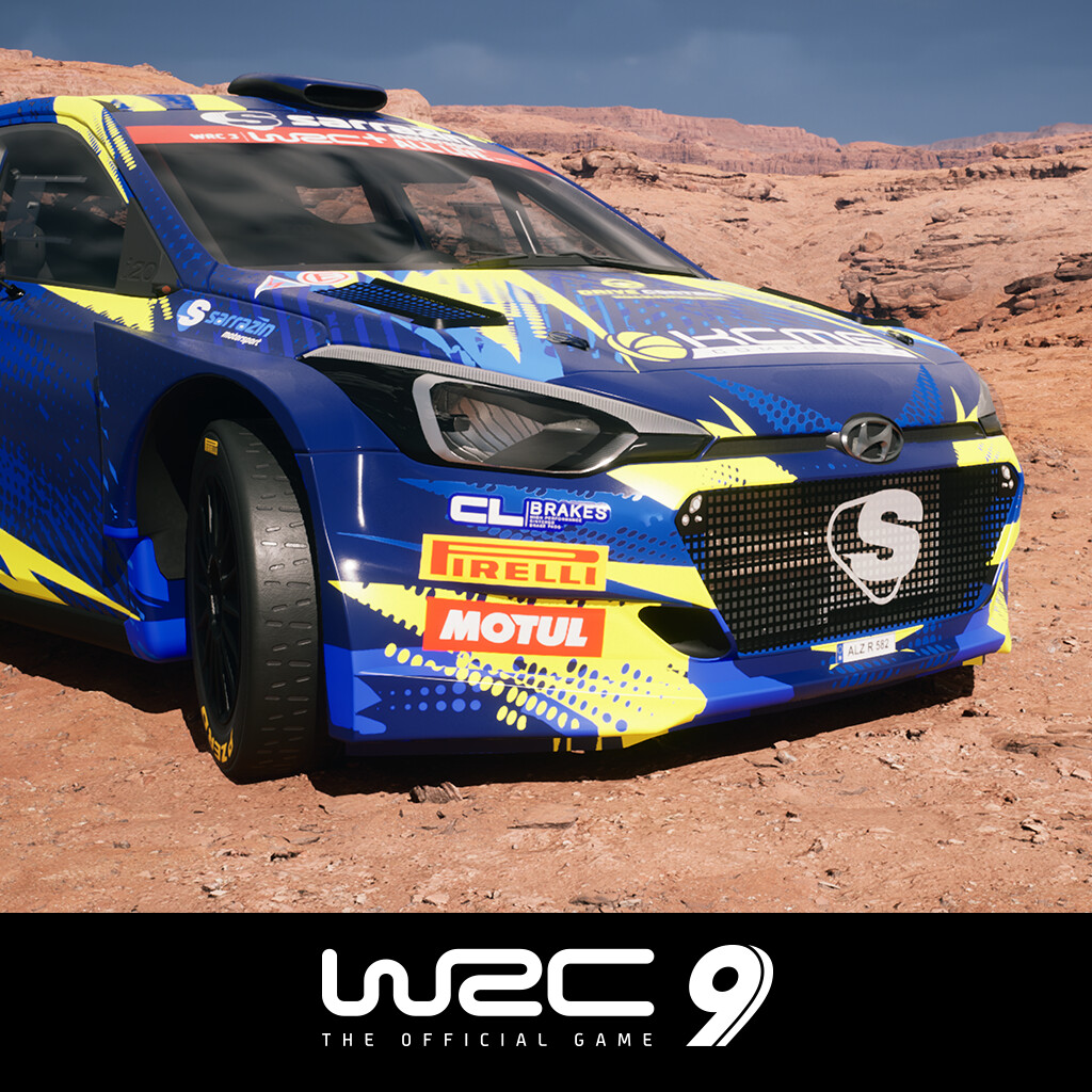 ArtStation - WRC 9 Hyundai i 20 R5 - SARRAZIN