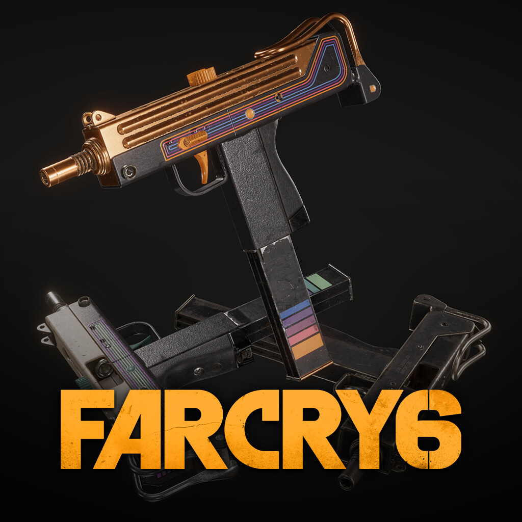 ArtStation - Mac11 Basic and Custom Skins