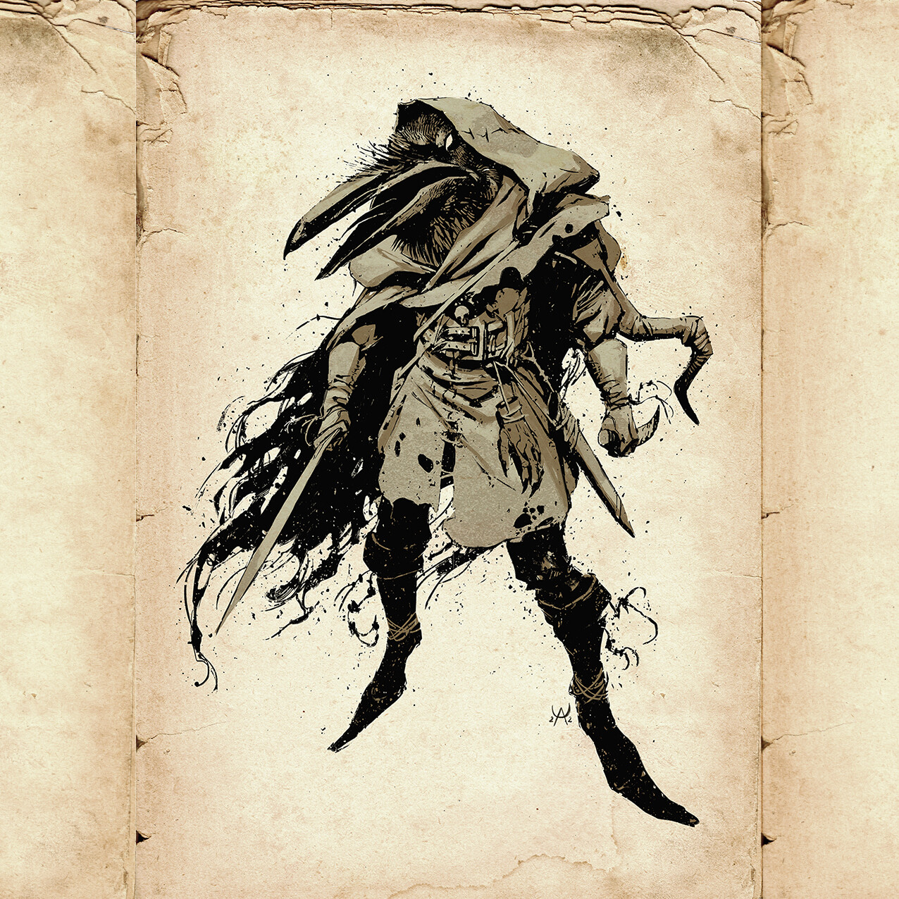 ArtStation - raven-warrior