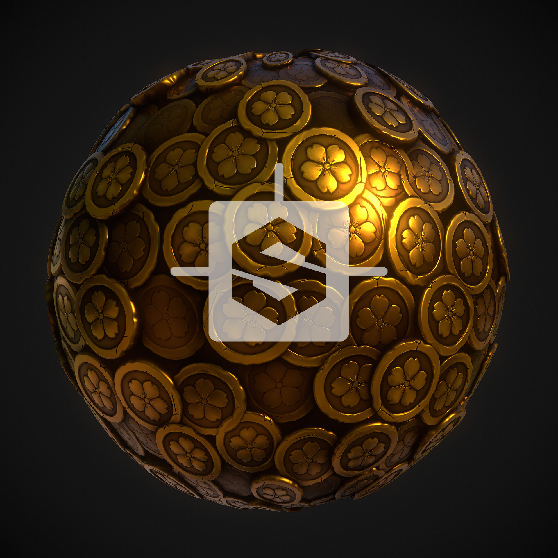 ArtStation - Stylized Coins - Substance Designer