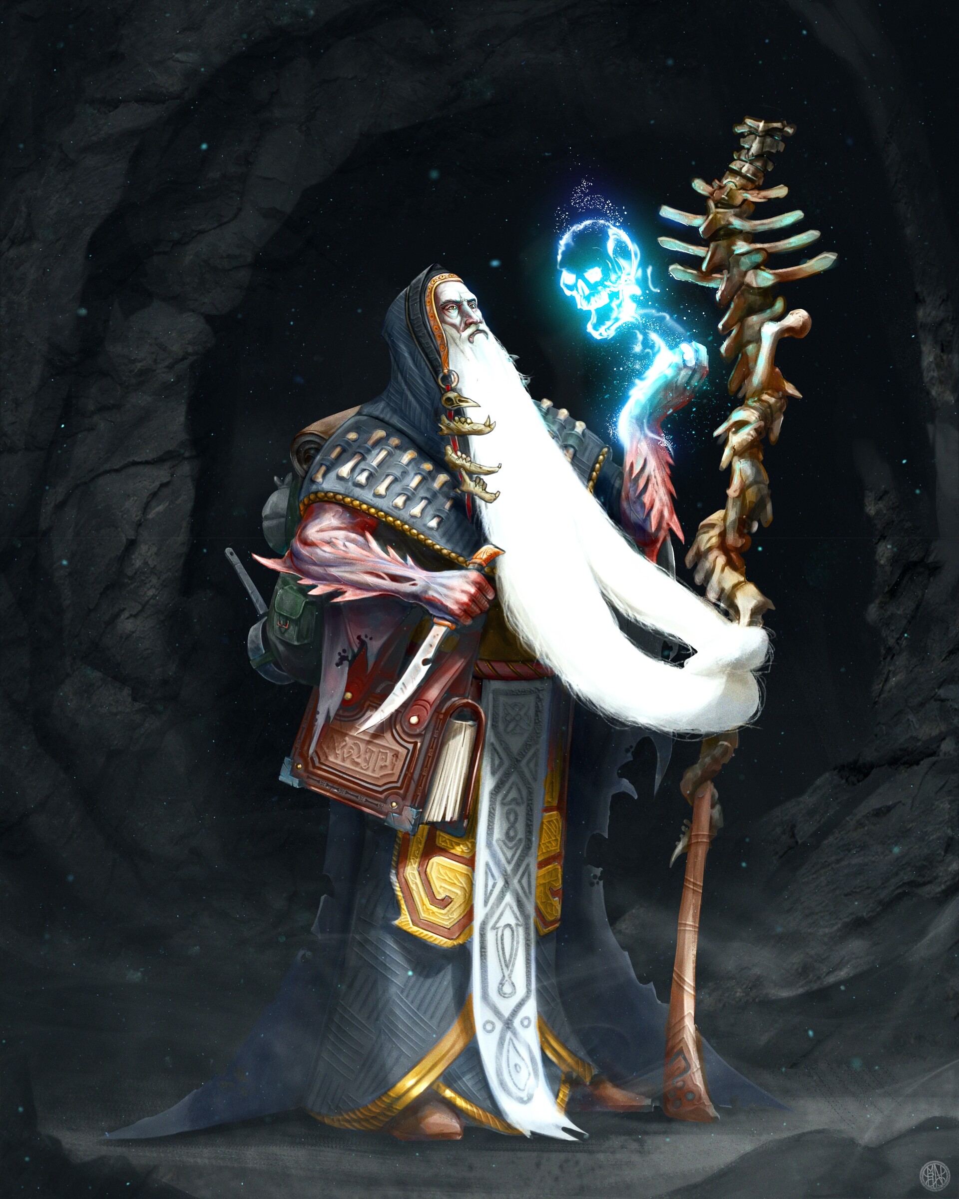 ArtStation - Human Necromancer