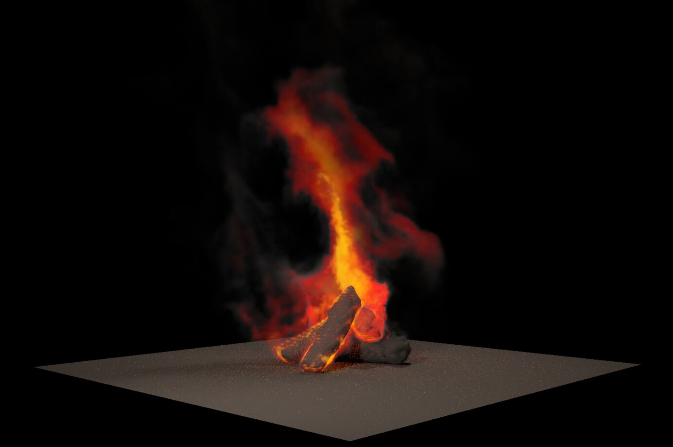 ArtStation - Fire Simulation