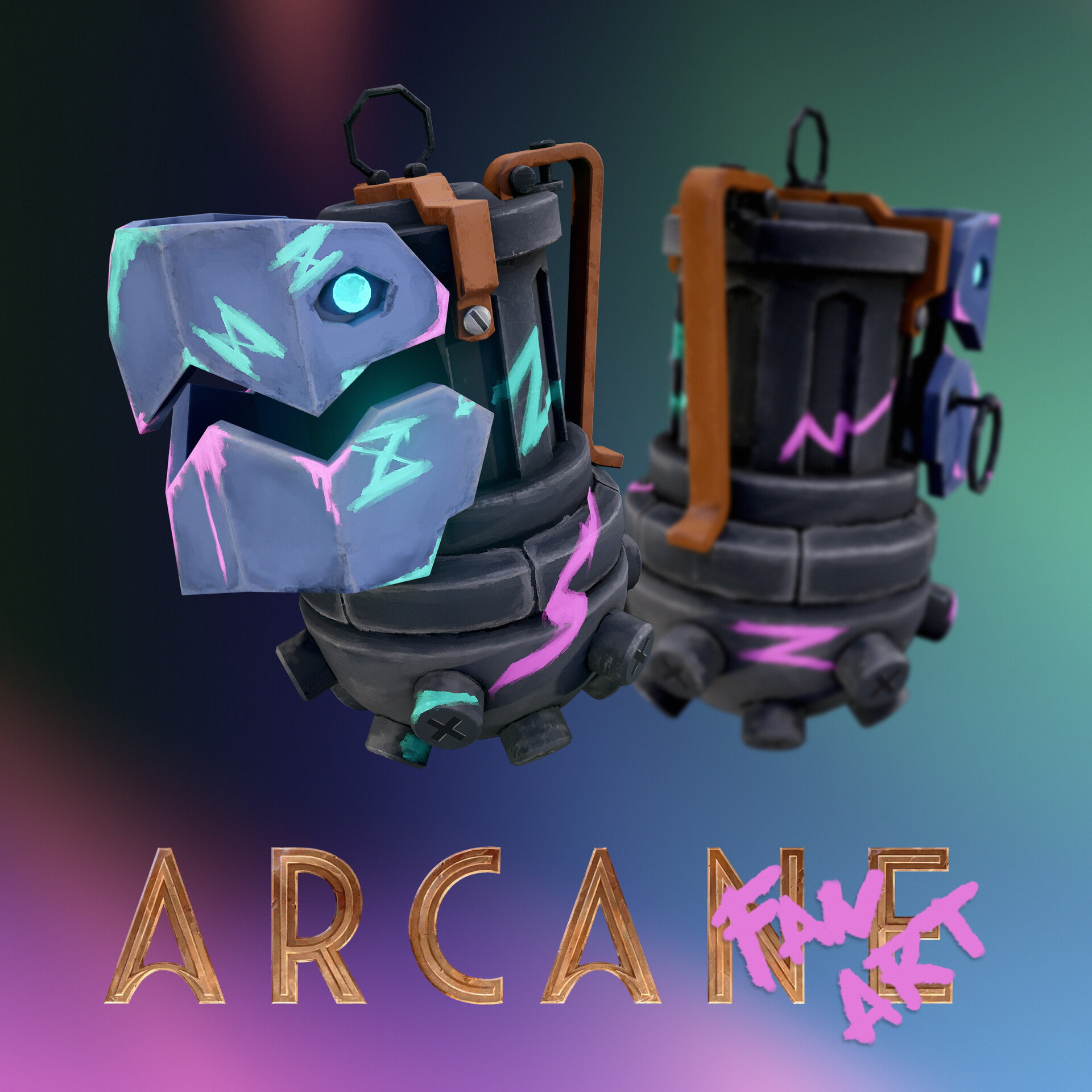 ArtStation - Jinx Bomb (Arcane)