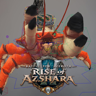 ArtStation - World of Warcraft: Battle for Azeroth - Snapback Scuttler Rig