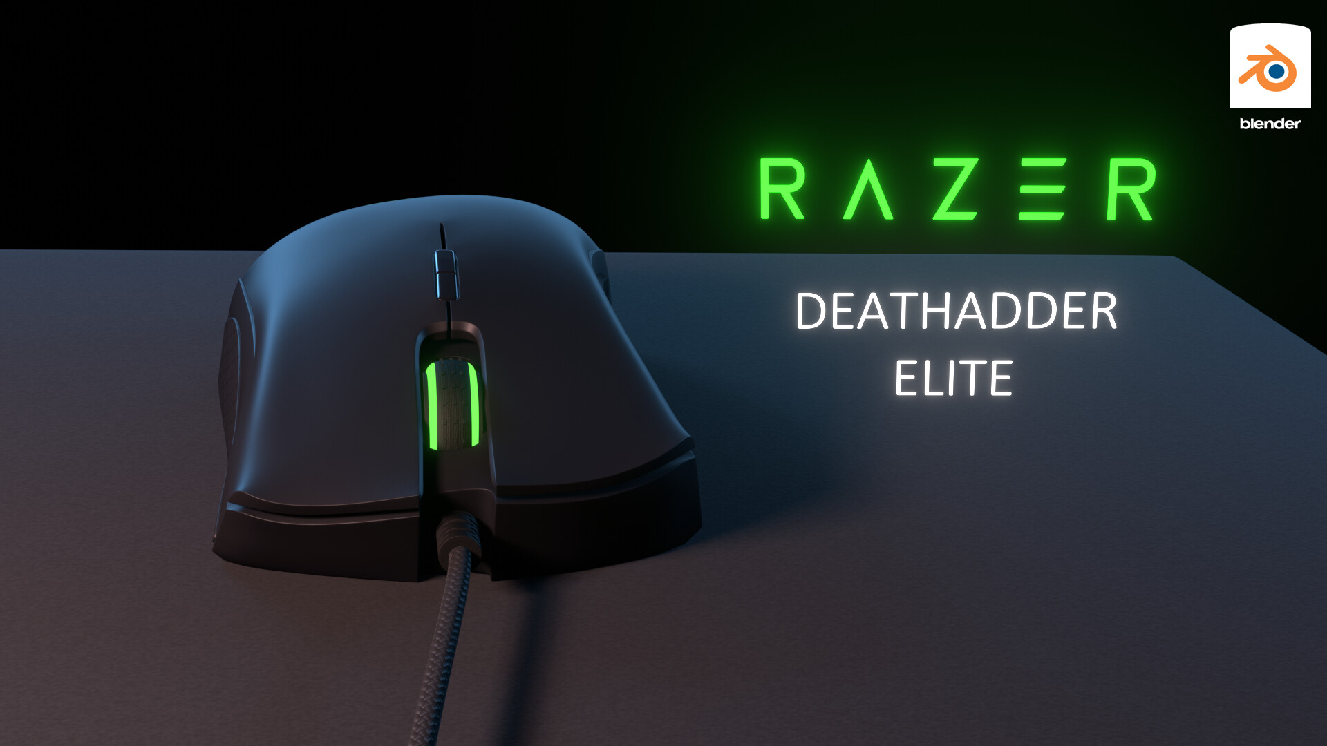 ArtStation - Razer DeathAdder Elite