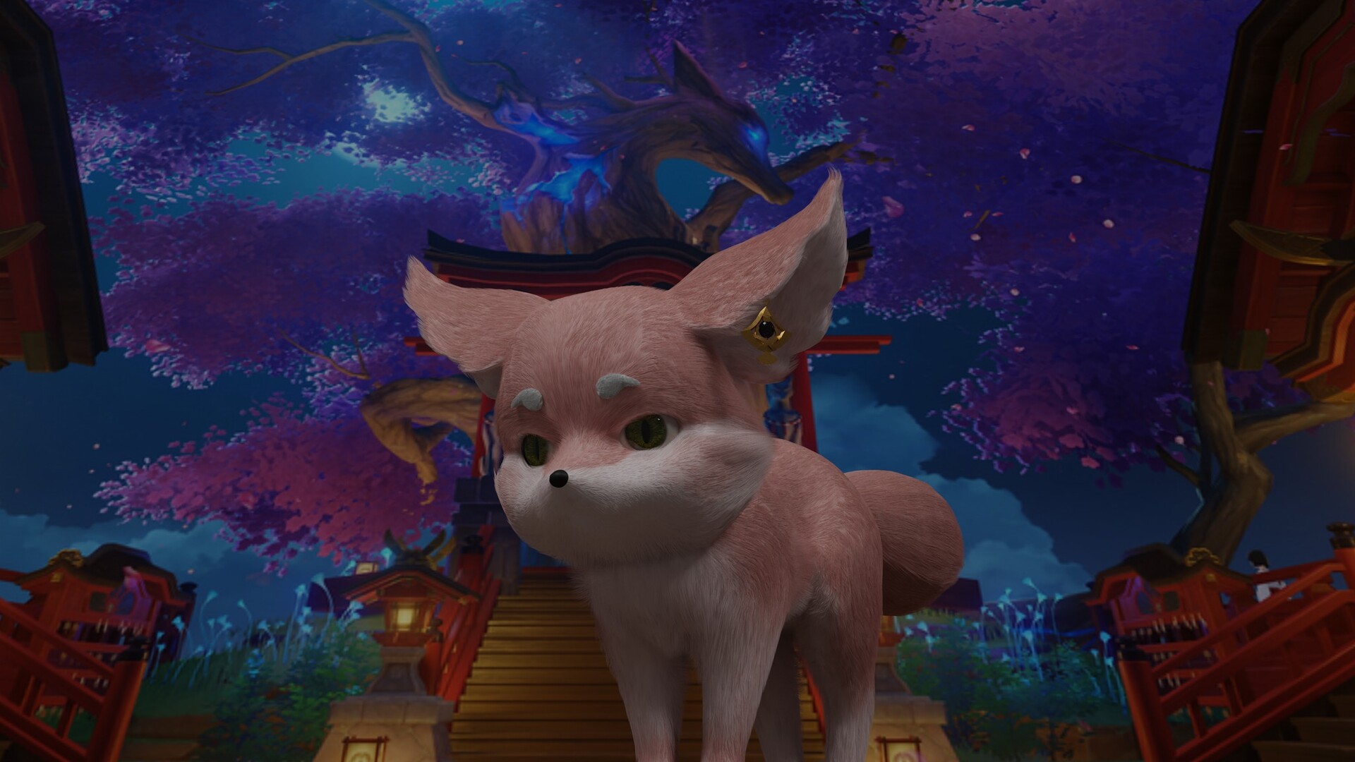 ArtStation - Yae miko fox form( Personal Project)