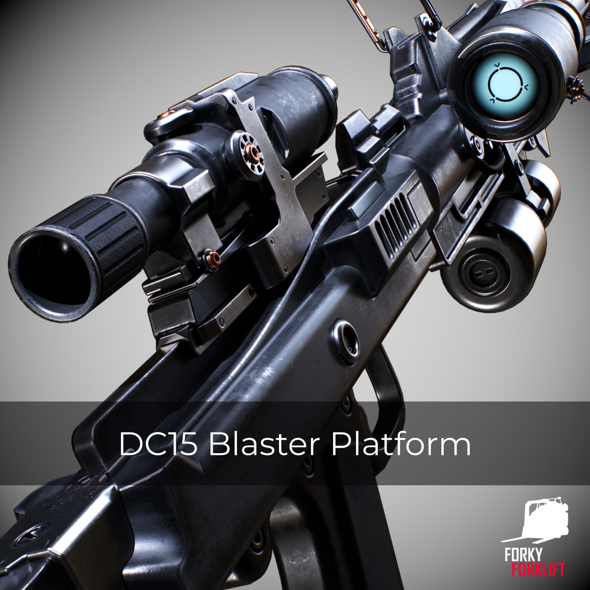 ArtStation - DC15 Blaster Platform