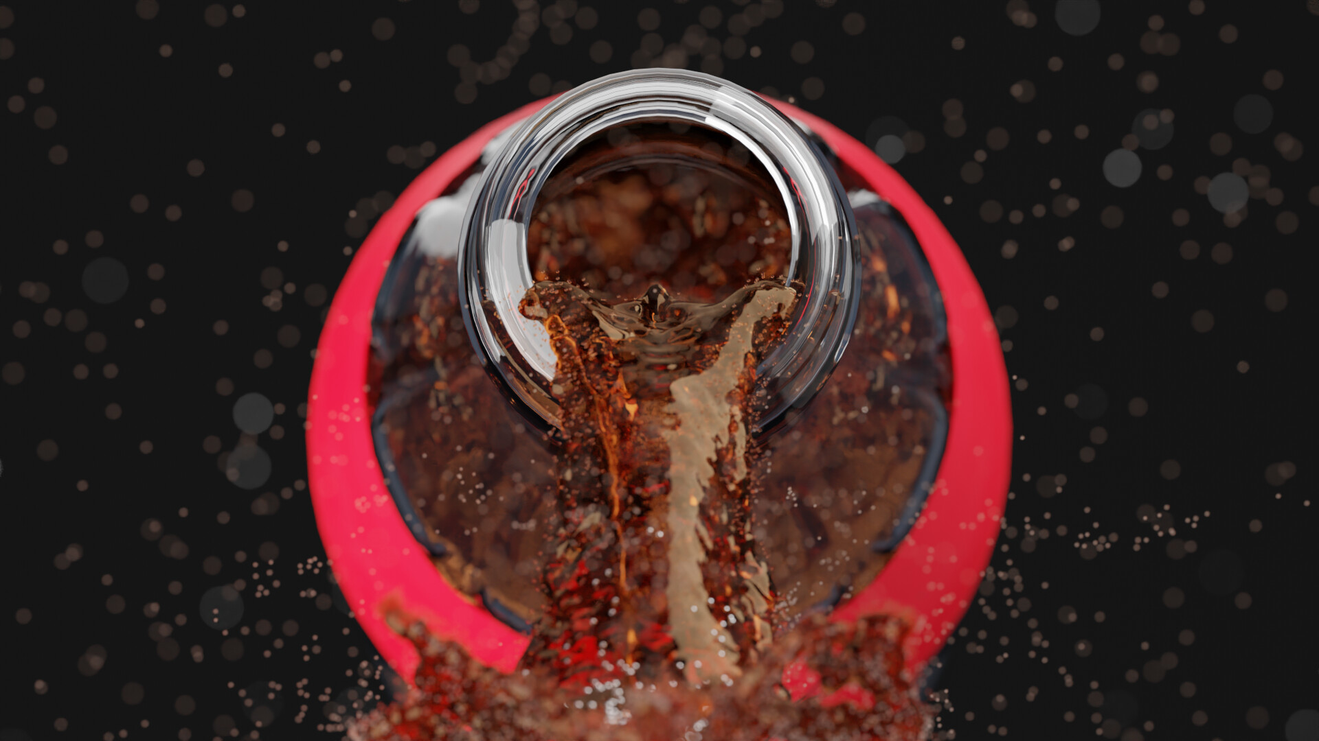 ArtStation - Coca Cola Ad (fake, simulated)