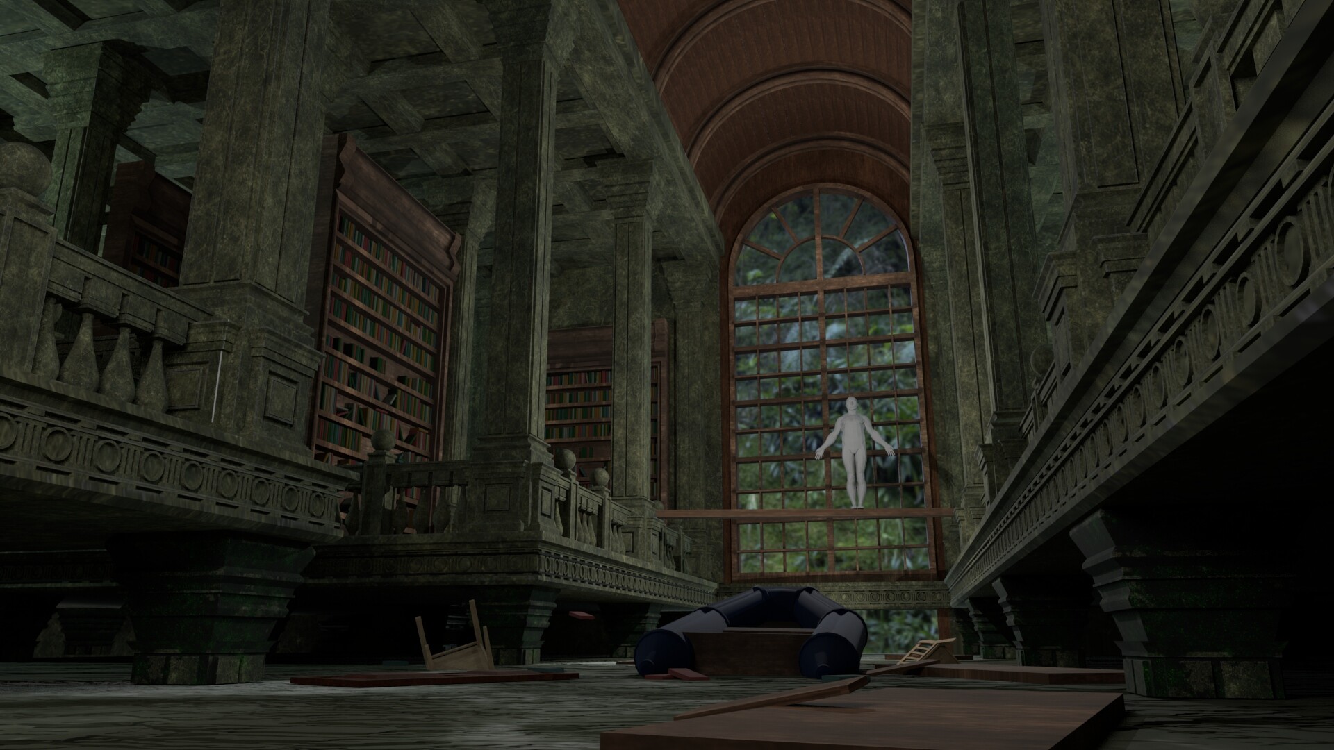 ArtStation - Uncharted Library